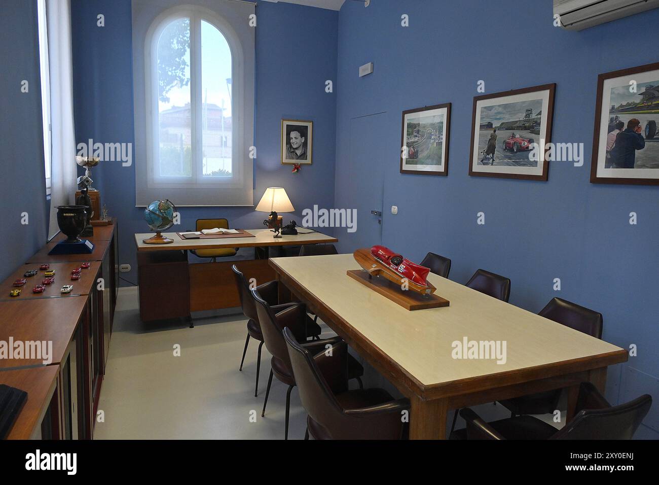 Italy, Modena: the Museo Casa Enzo Ferrari, a museum focused on the ...