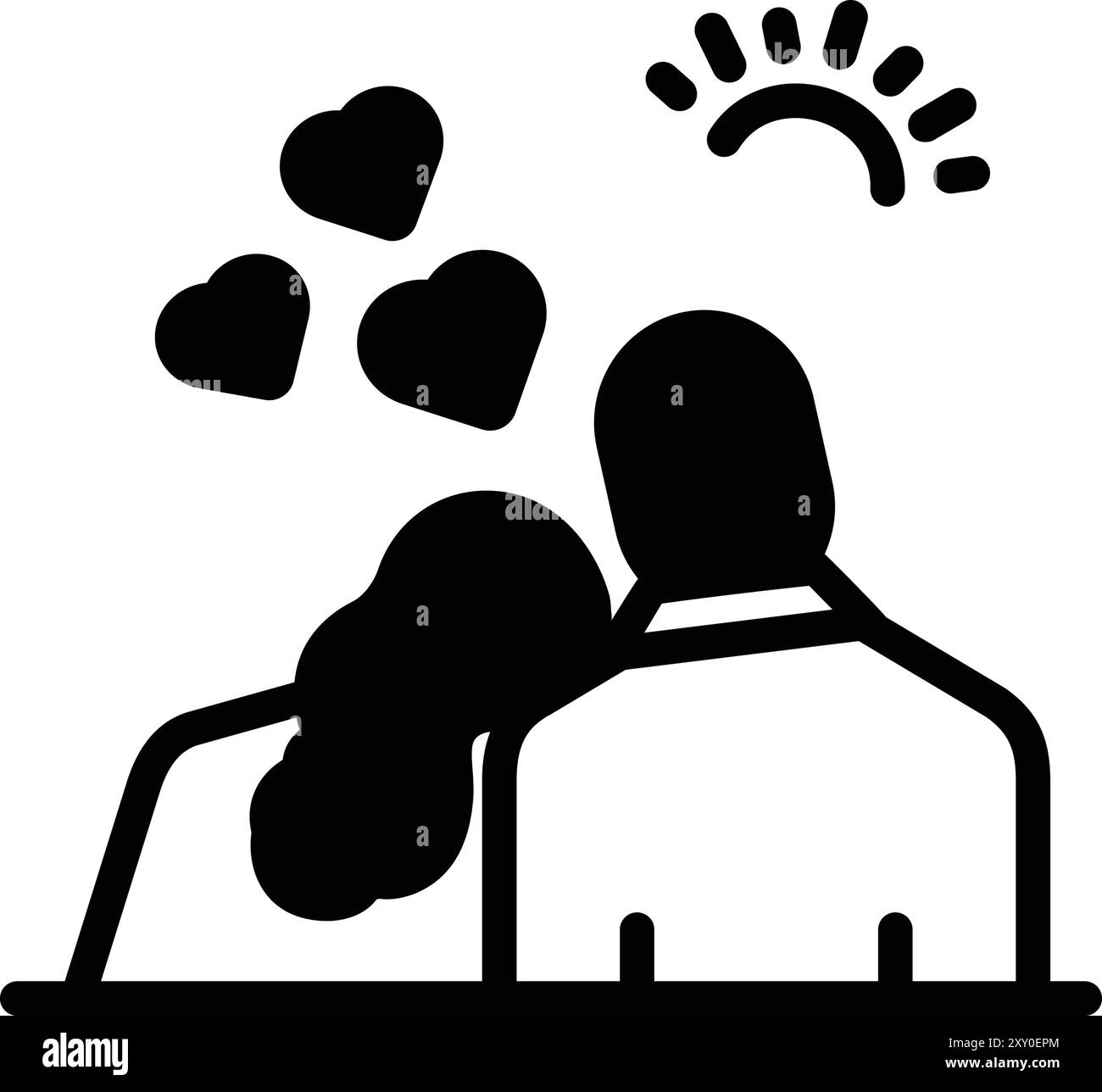 Icon for i love you, duet Stock Vector Image & Art - Alamy