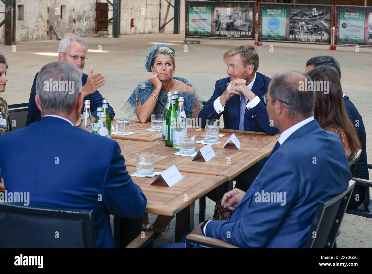 Vlissingen, The Netherlands. 27th Aug, 2024. King Willem-Alexander and ...