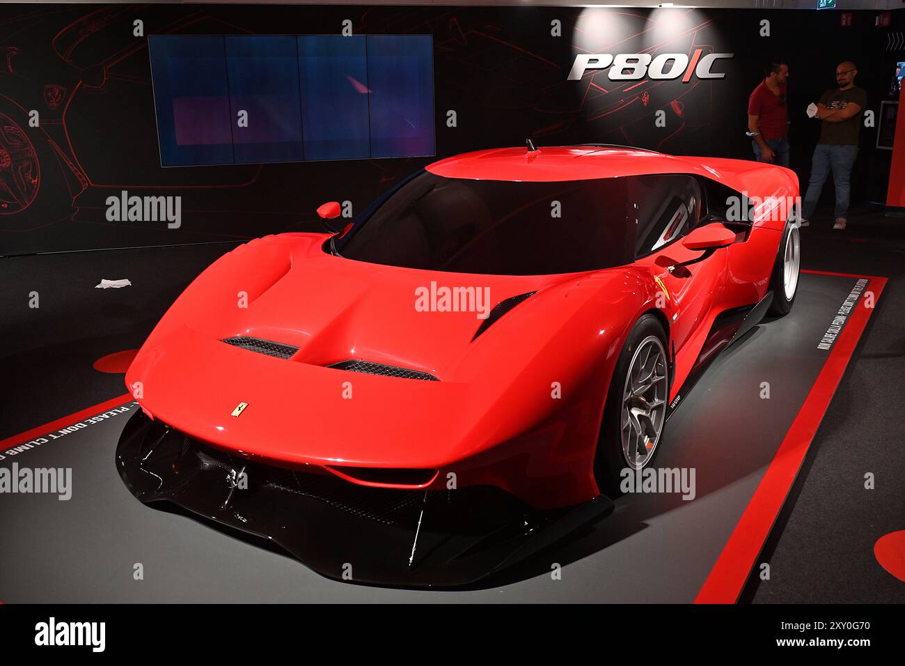 Italy, Maranello: the Museo Casa Enzo Ferrari, a museum focused on the ...