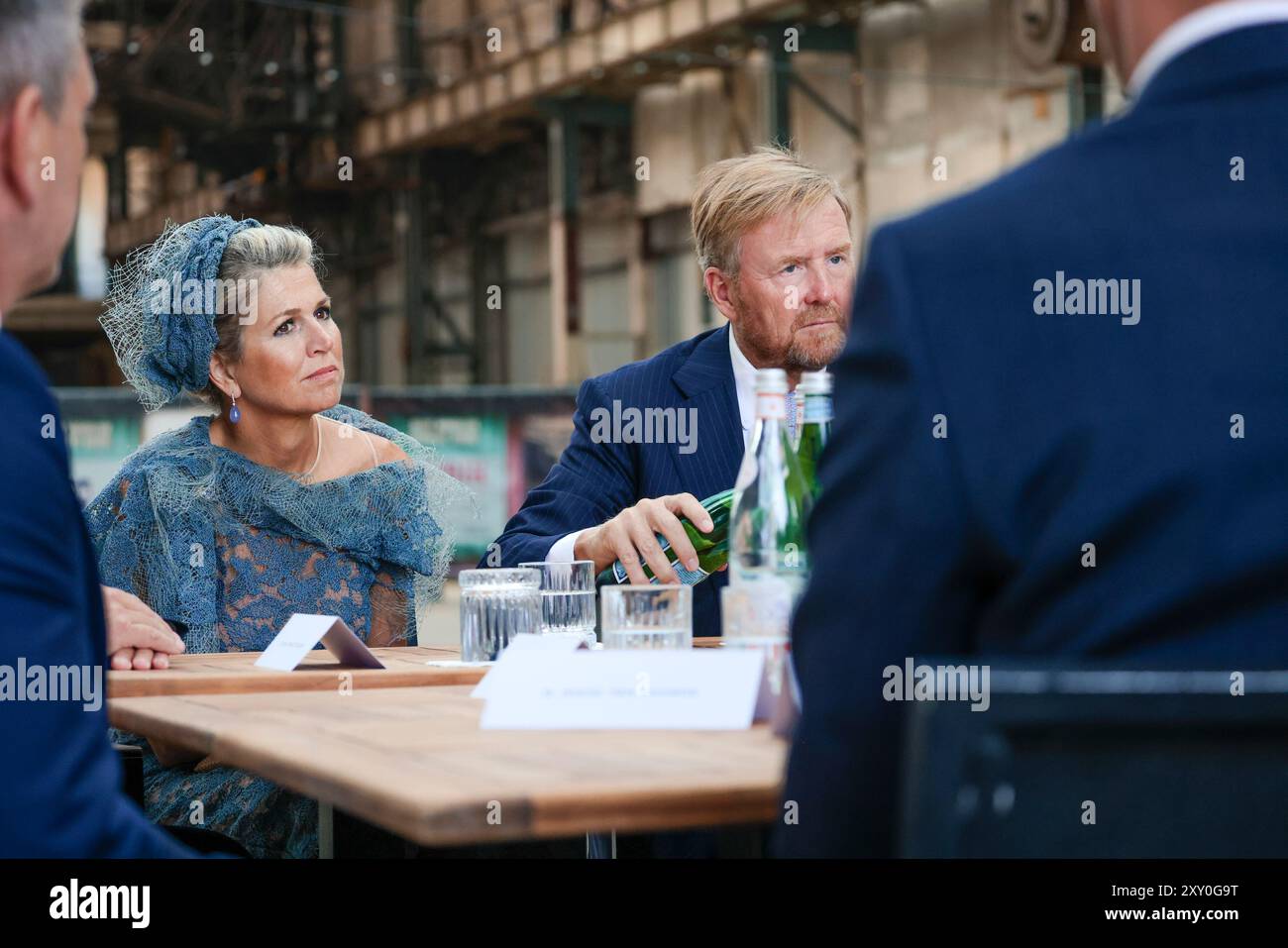 Vlissingen, The Netherlands. 27th Aug, 2024. King Willem-Alexander and ...