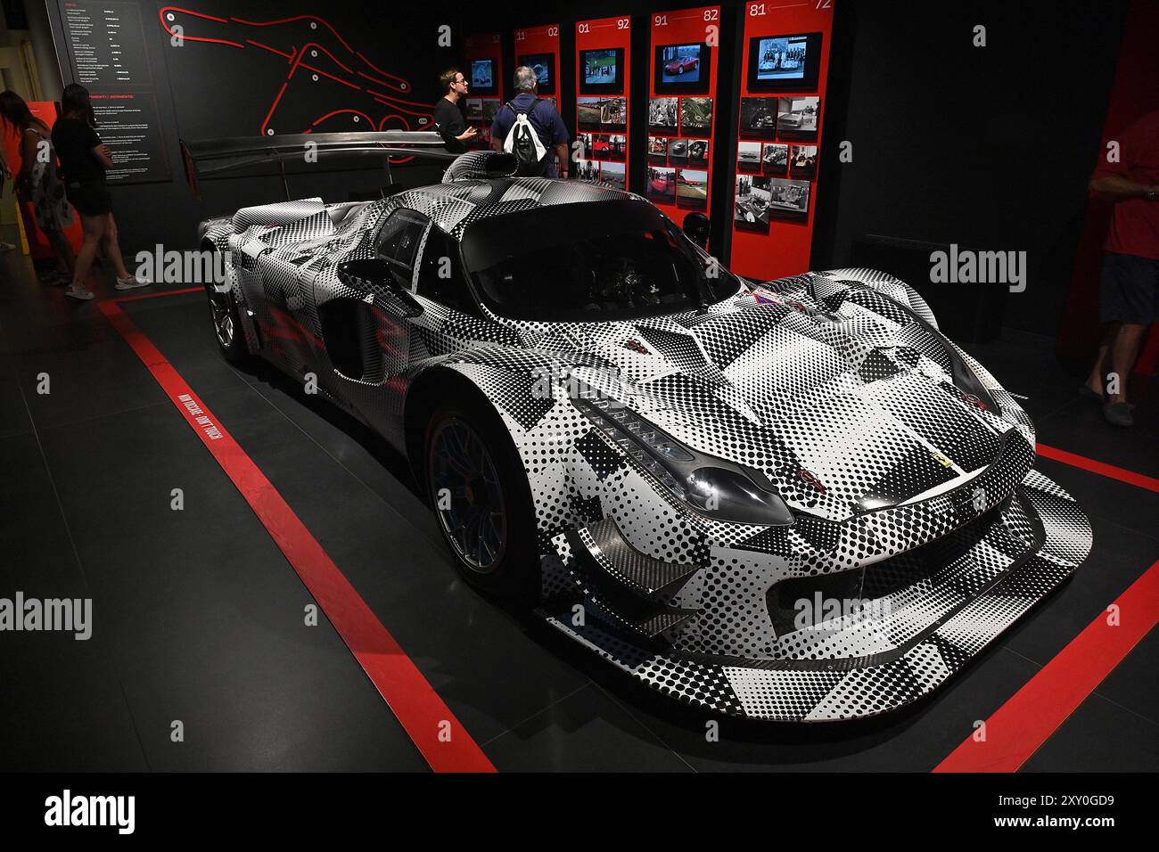 Italy, Maranello: the Museo Casa Enzo Ferrari, a museum focused on the ...