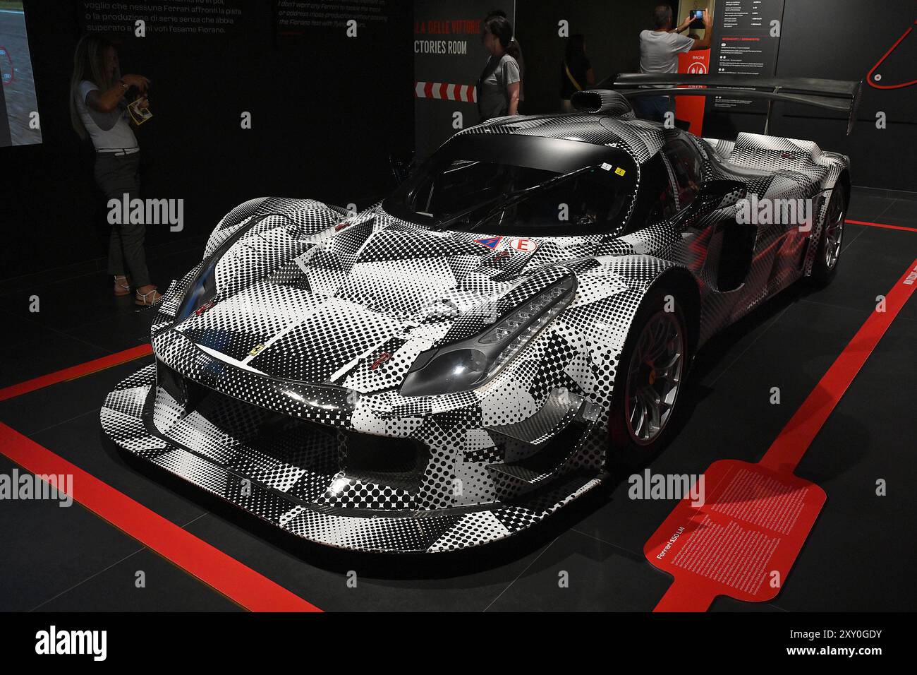 Italy, Maranello: the Museo Casa Enzo Ferrari, a museum focused on the ...