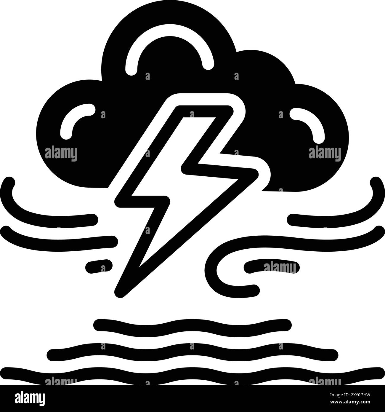 Typhoon icon Black and White Stock Photos & Images - Alamy