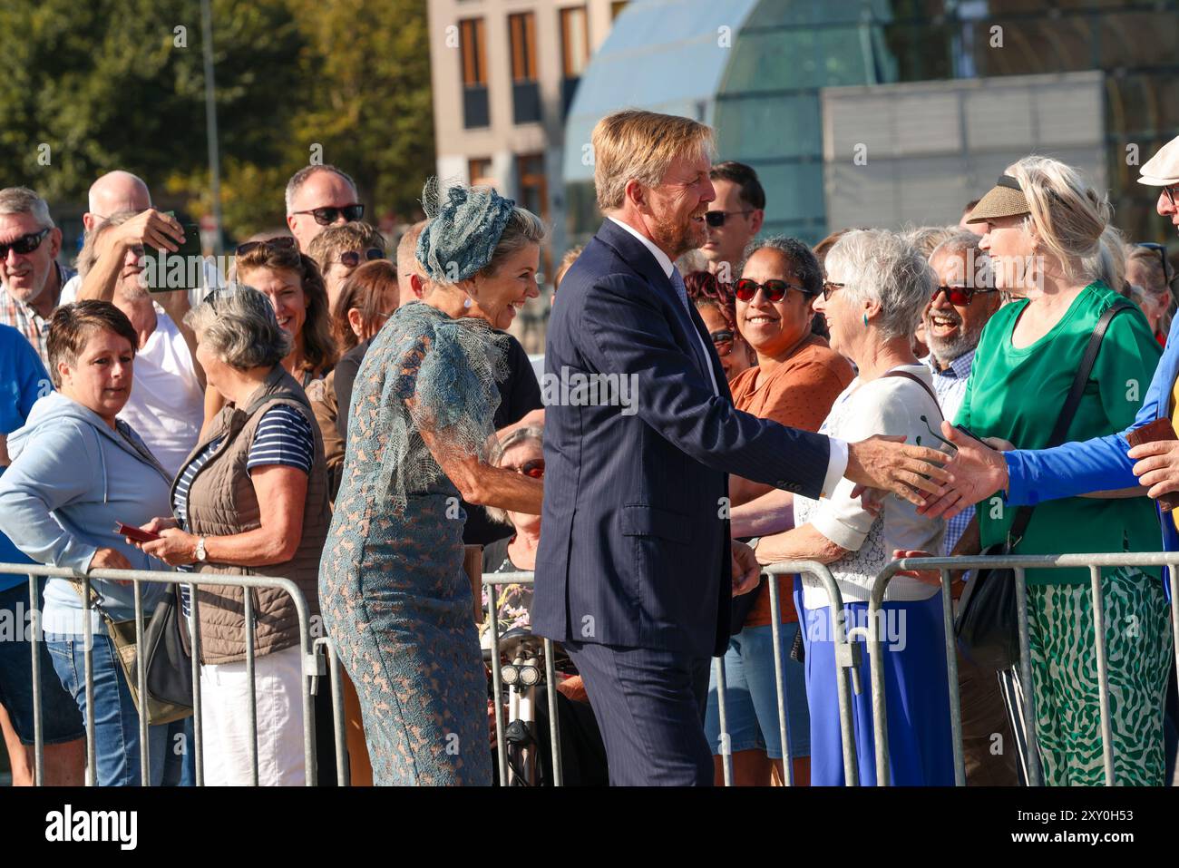 Vlissingen, The Netherlands. 27th Aug, 2024. King Willem-Alexander and ...