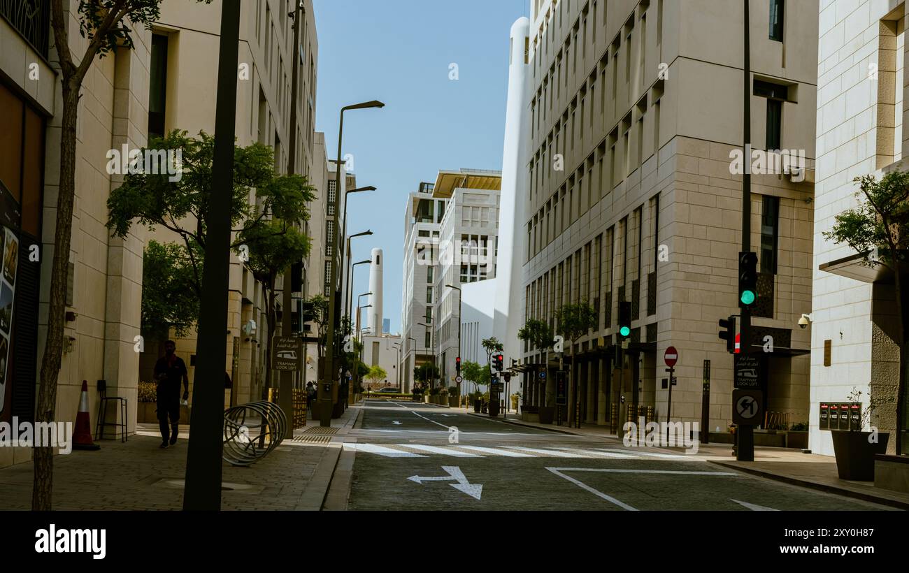 Cityscape office buildings with modern corporate architecture ...