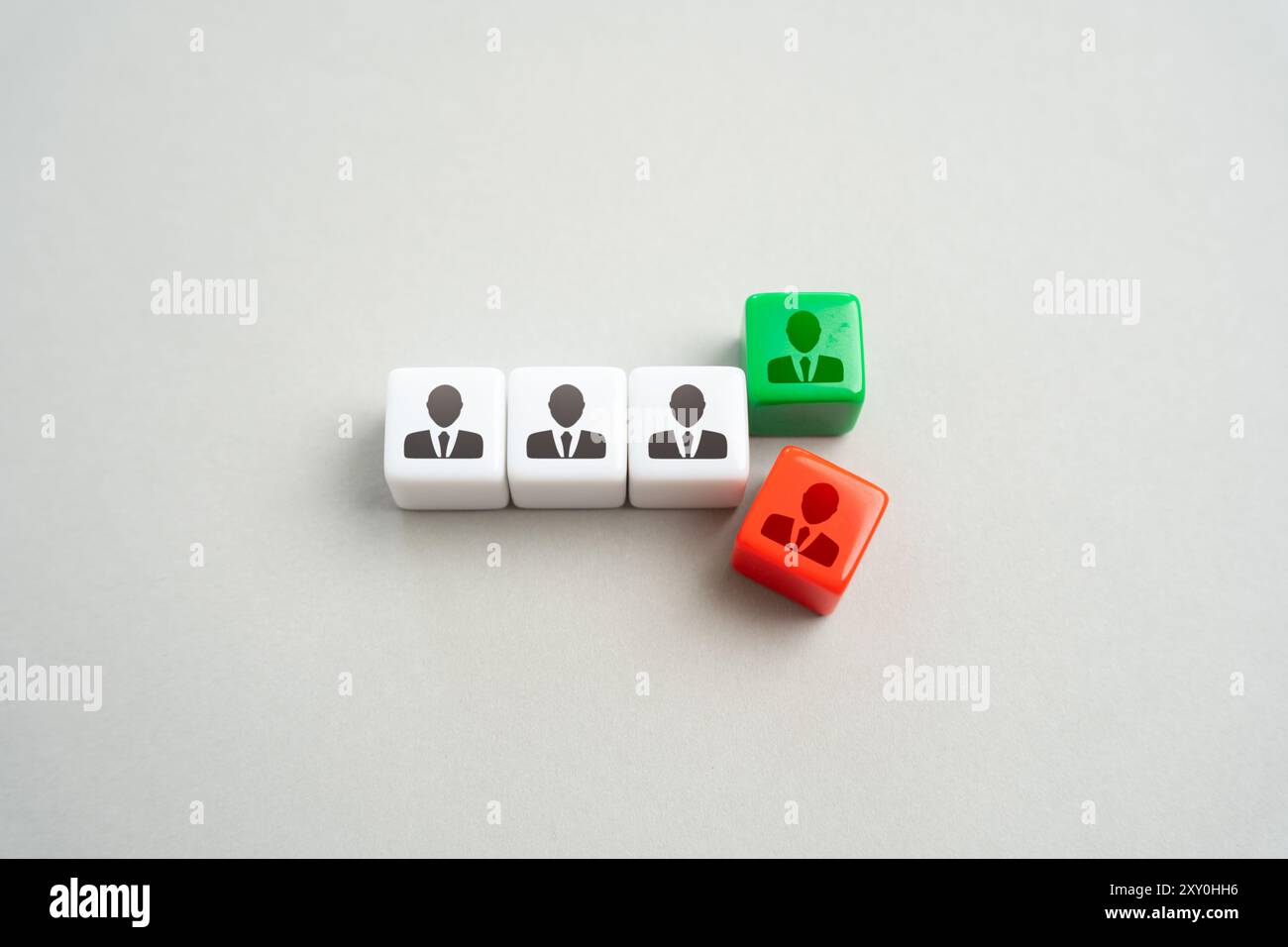 The team replaces its member with a new one. Rotation of employees on ...