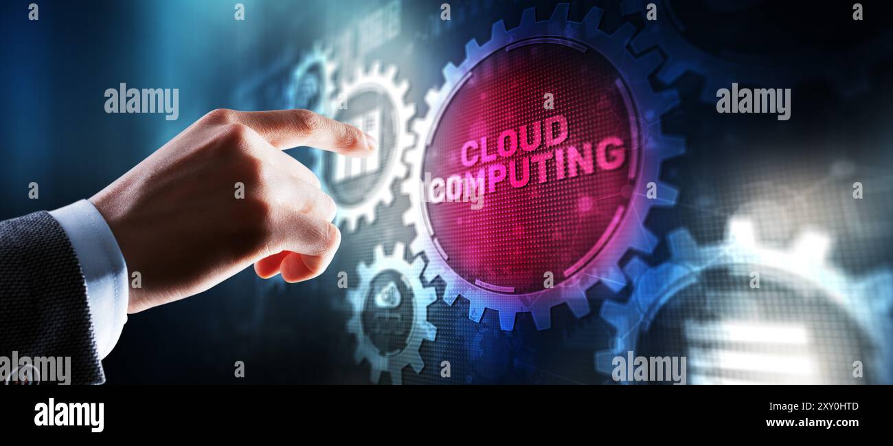 Cloud connection technology data hi-res stock photography and images ...