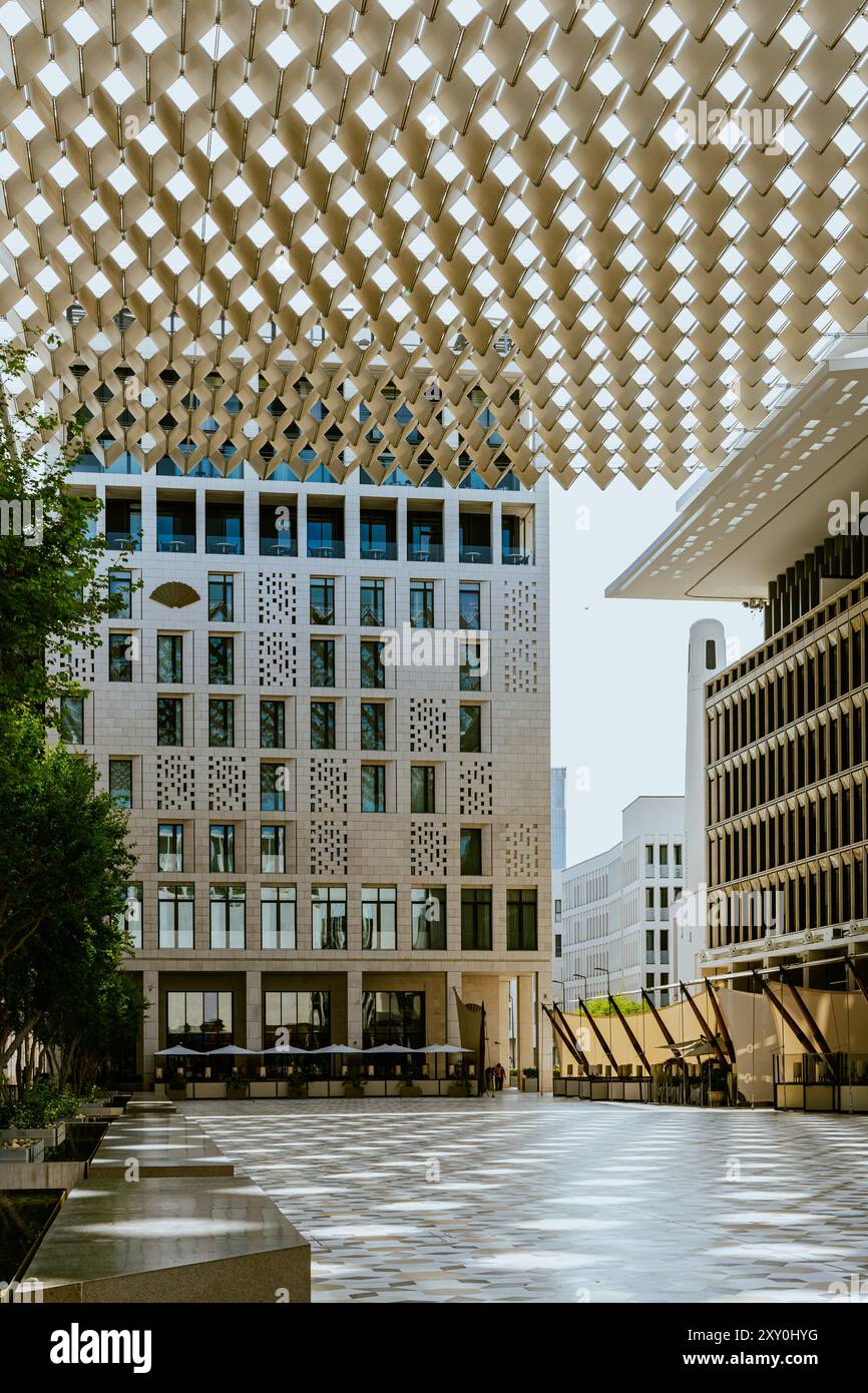 Cityscape office buildings with modern corporate architecture ...