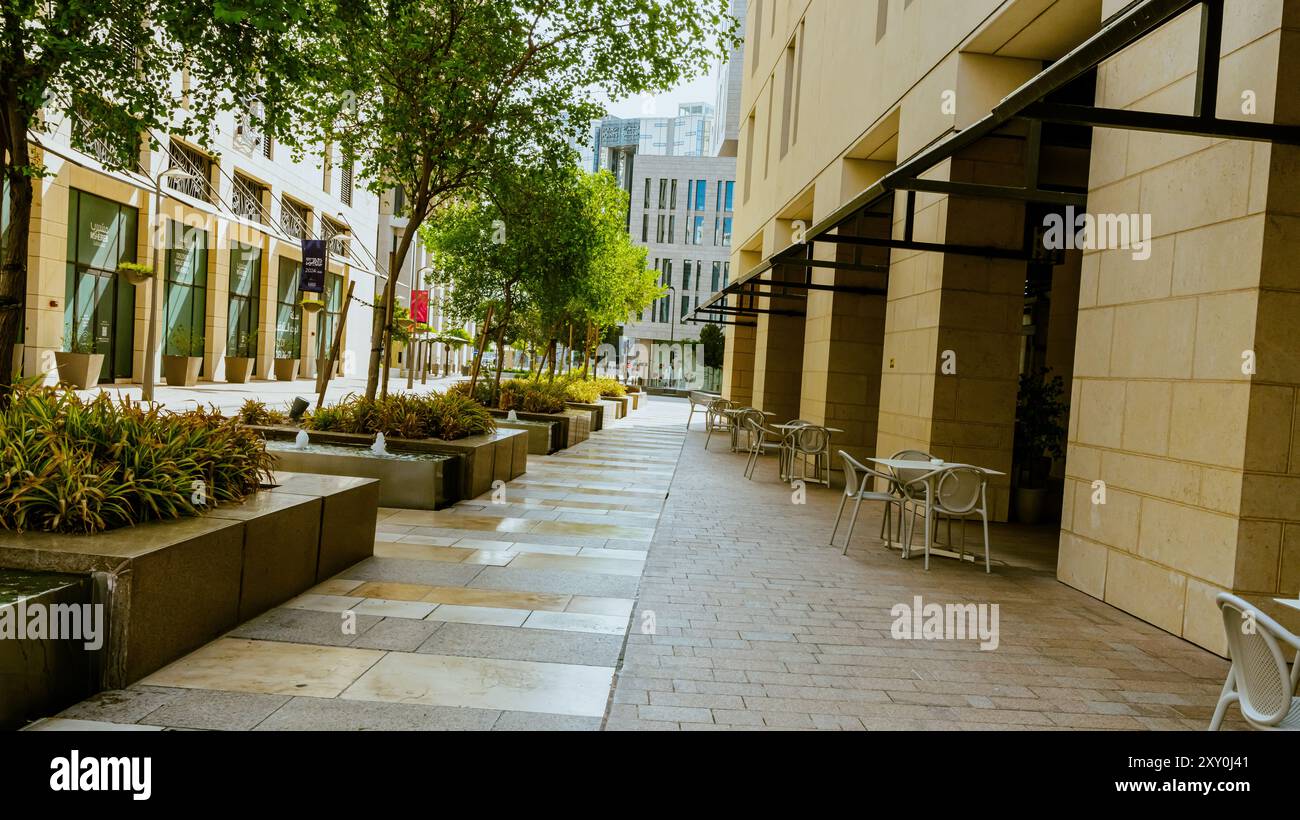 Cityscape office buildings with modern corporate architecture ...
