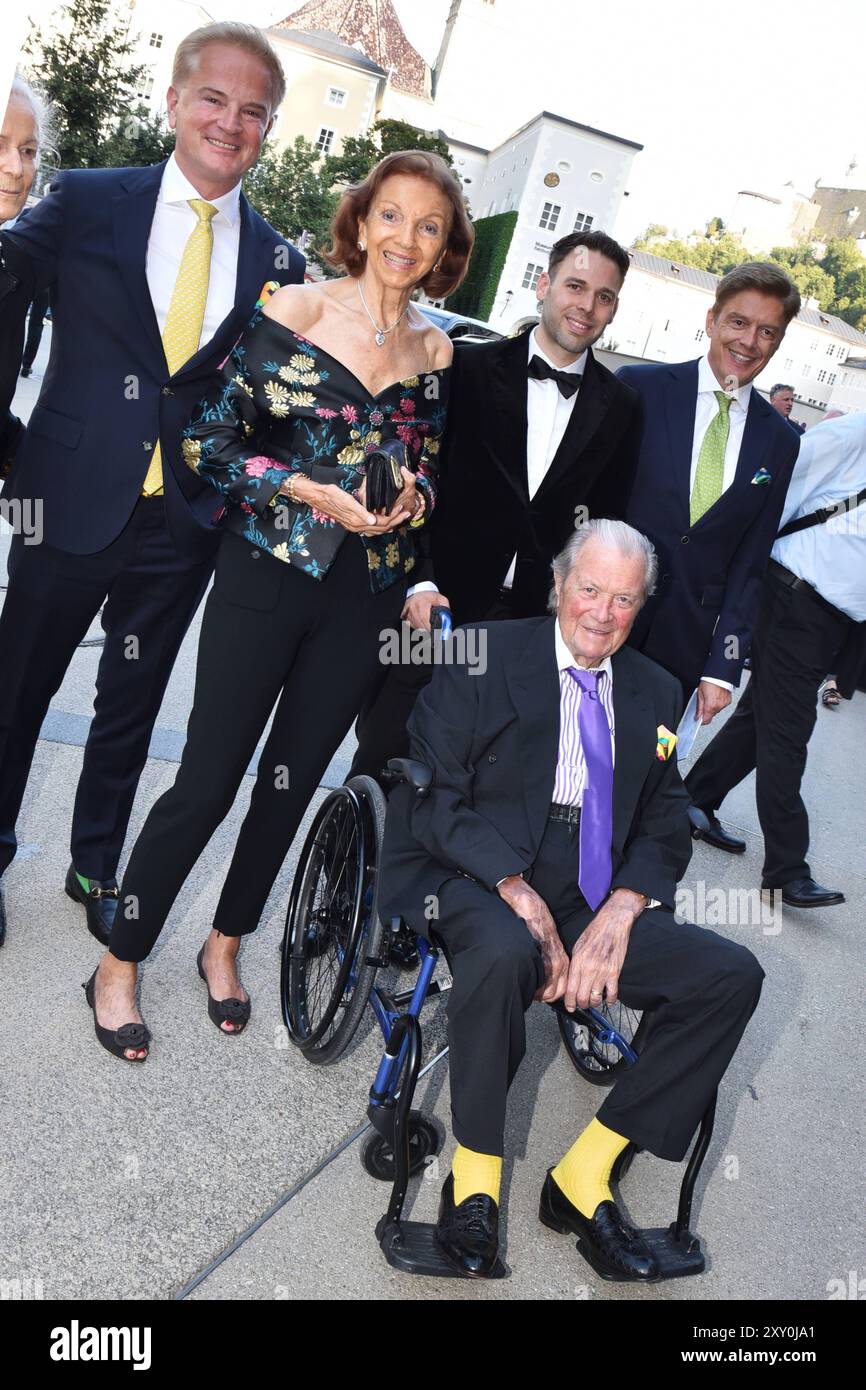 Toni Meggle, Gattin Marina Ponater-Meggle, Bruno Meiser, Felix Raslag ...