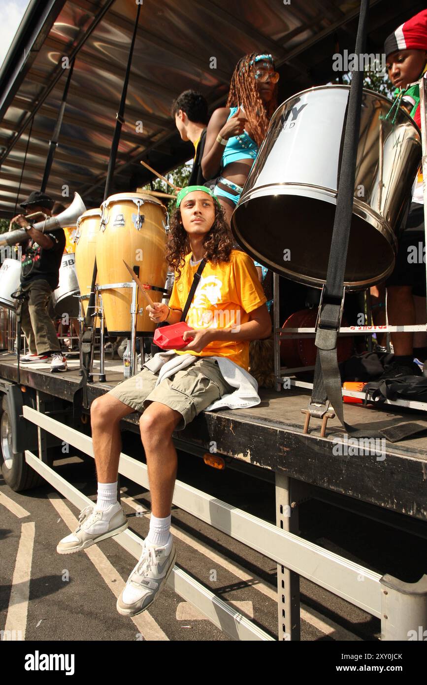 2024 Notting Hill Carnival calypso band Stock Photo - Alamy