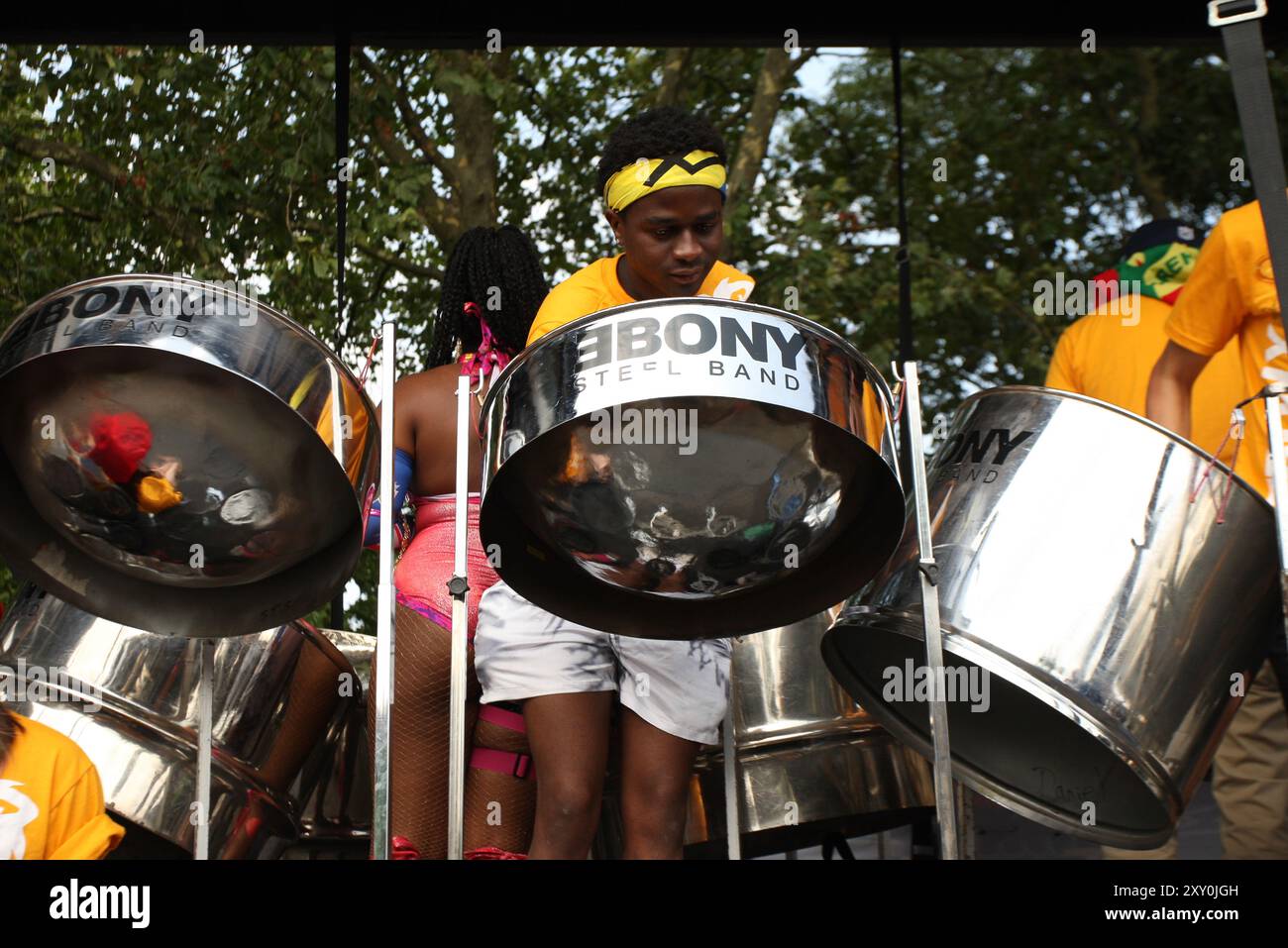 2024 Notting Hill Carnival calypso band Stock Photo - Alamy