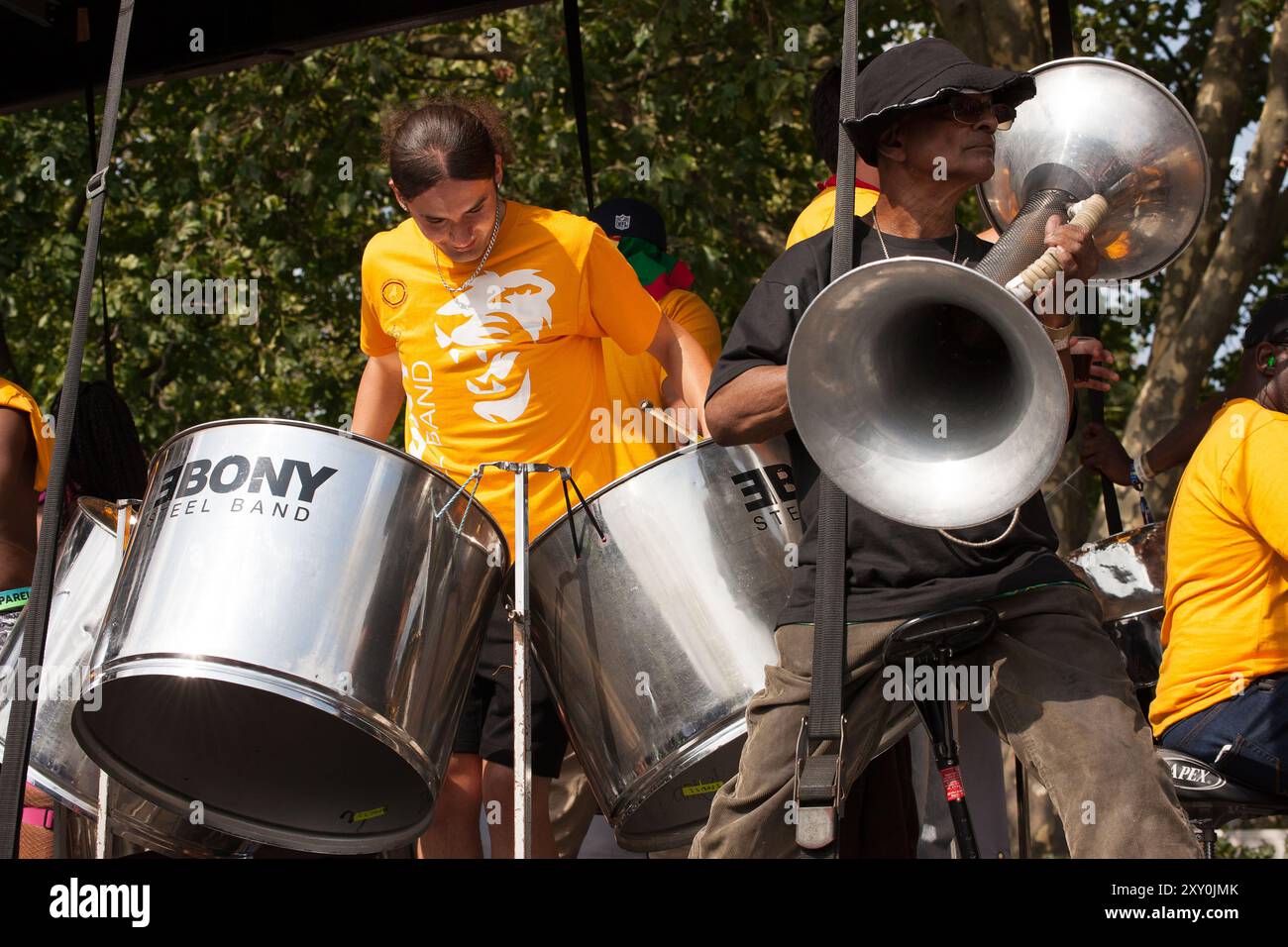 2024 Notting Hill Carnival calypso band Stock Photo - Alamy