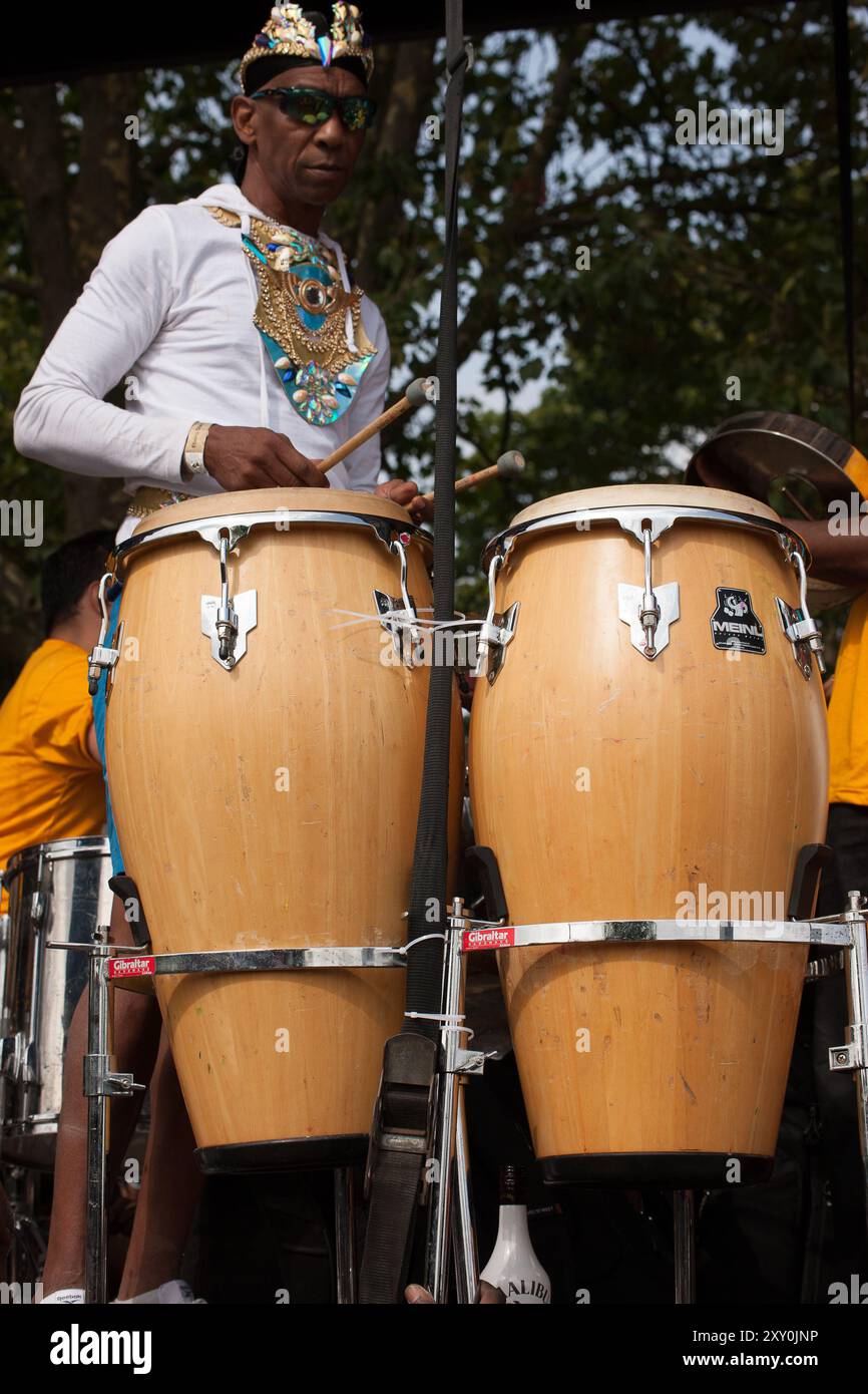 2024 Notting Hill Carnival calypso band Stock Photo - Alamy
