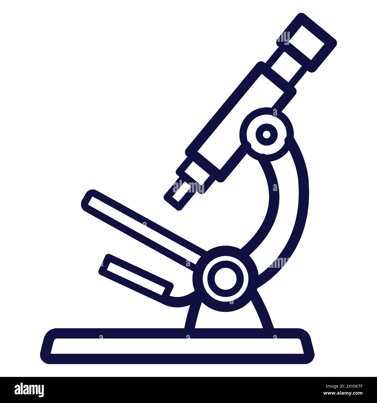 Test sample microscope Stock Vector Images - Alamy