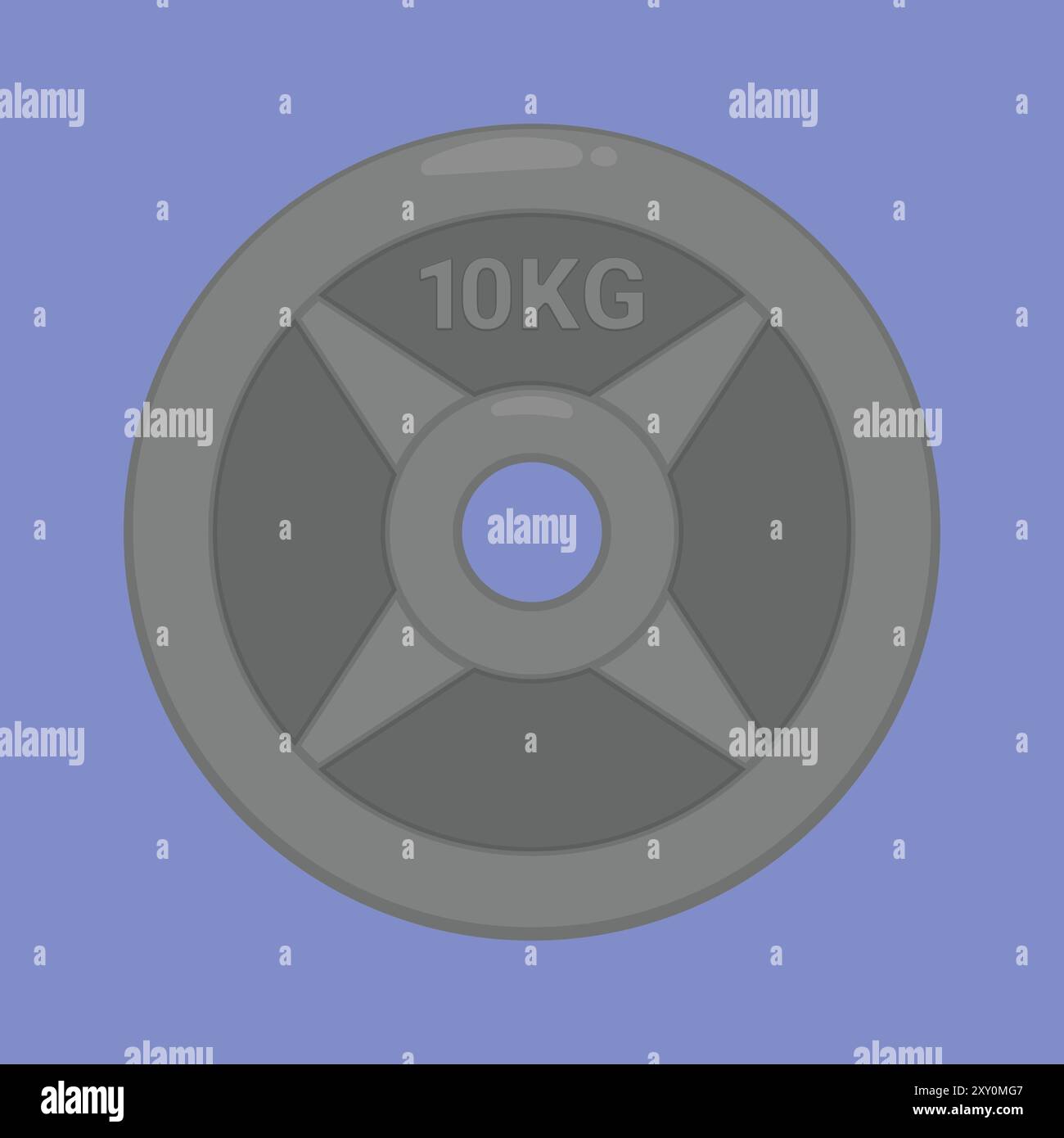 barbell plate vector icon. Gym equipment weight vector. gym sports ...