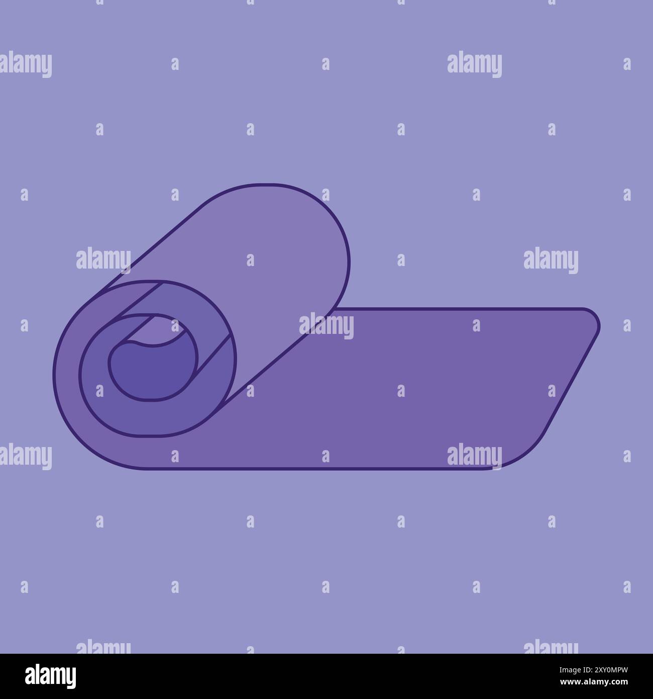 Dumbbell exercise mat Stock Vector Images - Alamy