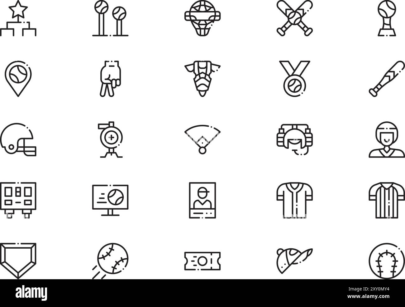 Baseball pitching machine Stock Vector Images - Alamy