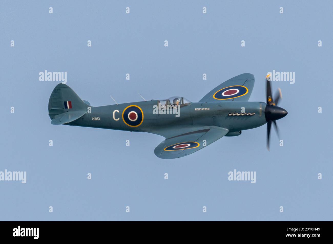 Rolls Royce Supermarine Spitfire PRXIX, photographic reconnaissance ...