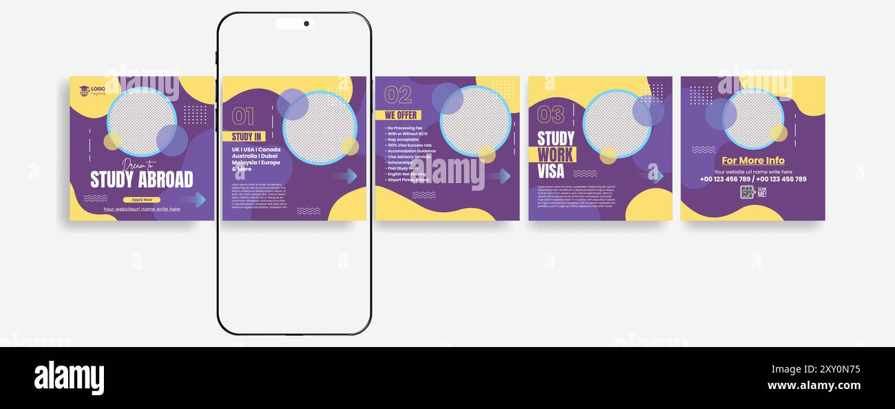 carousel posts, social media carousel, modern and creative business ...