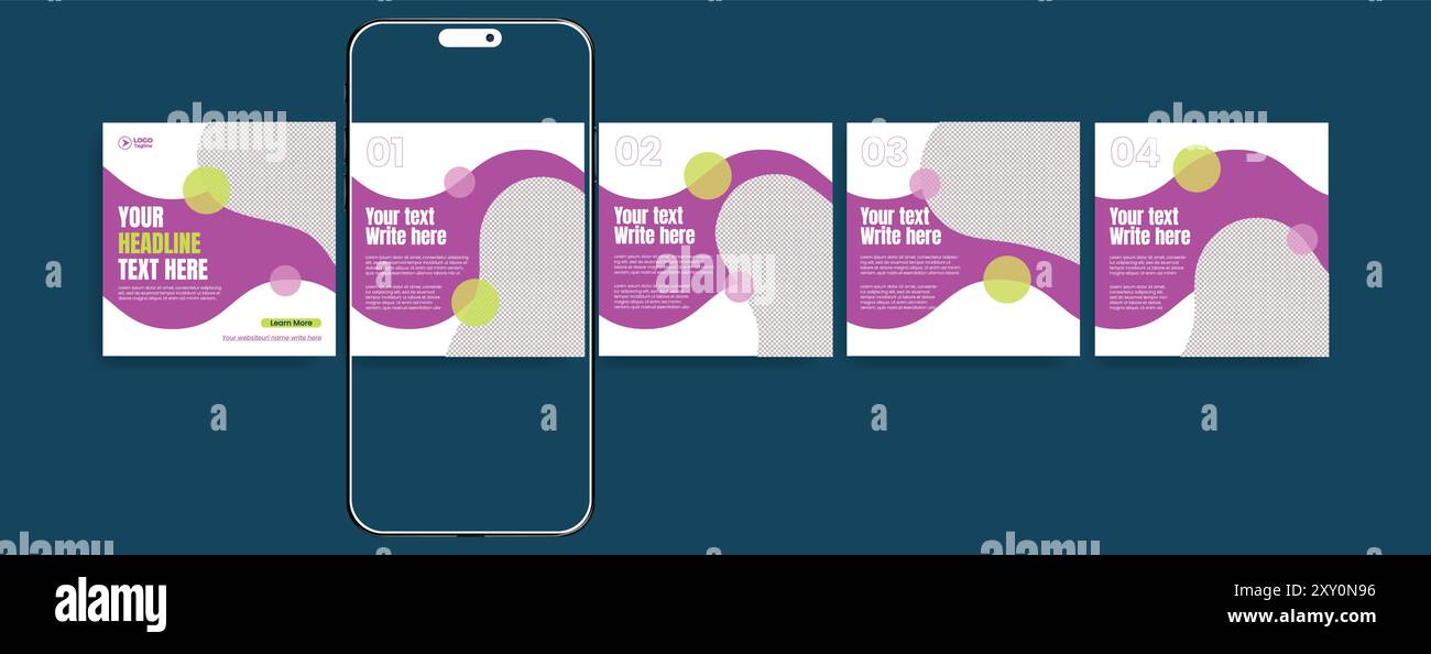 carousel posts, social media carousel, modern and creative business ...