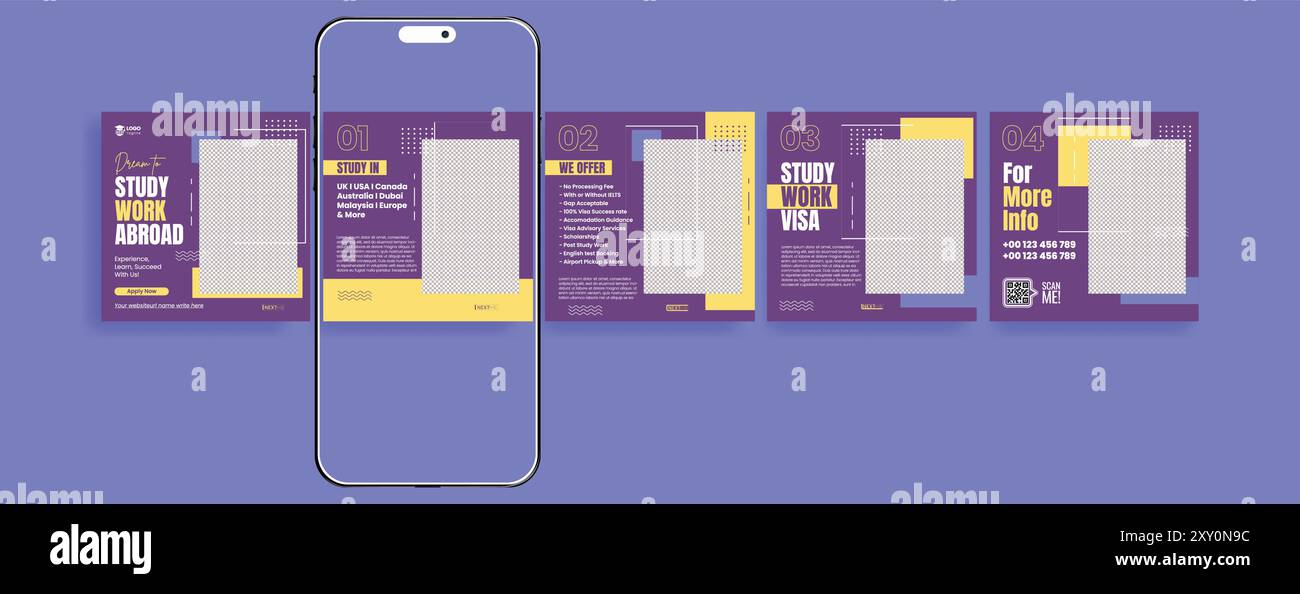 carousel posts, social media carousel, modern and creative business ...