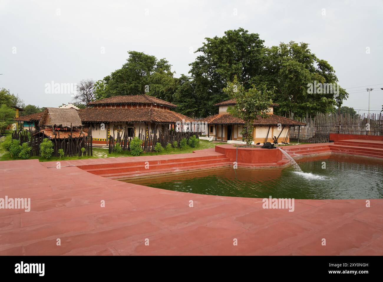 General view of the Cultural Village - AADIVART - State Museum for ...