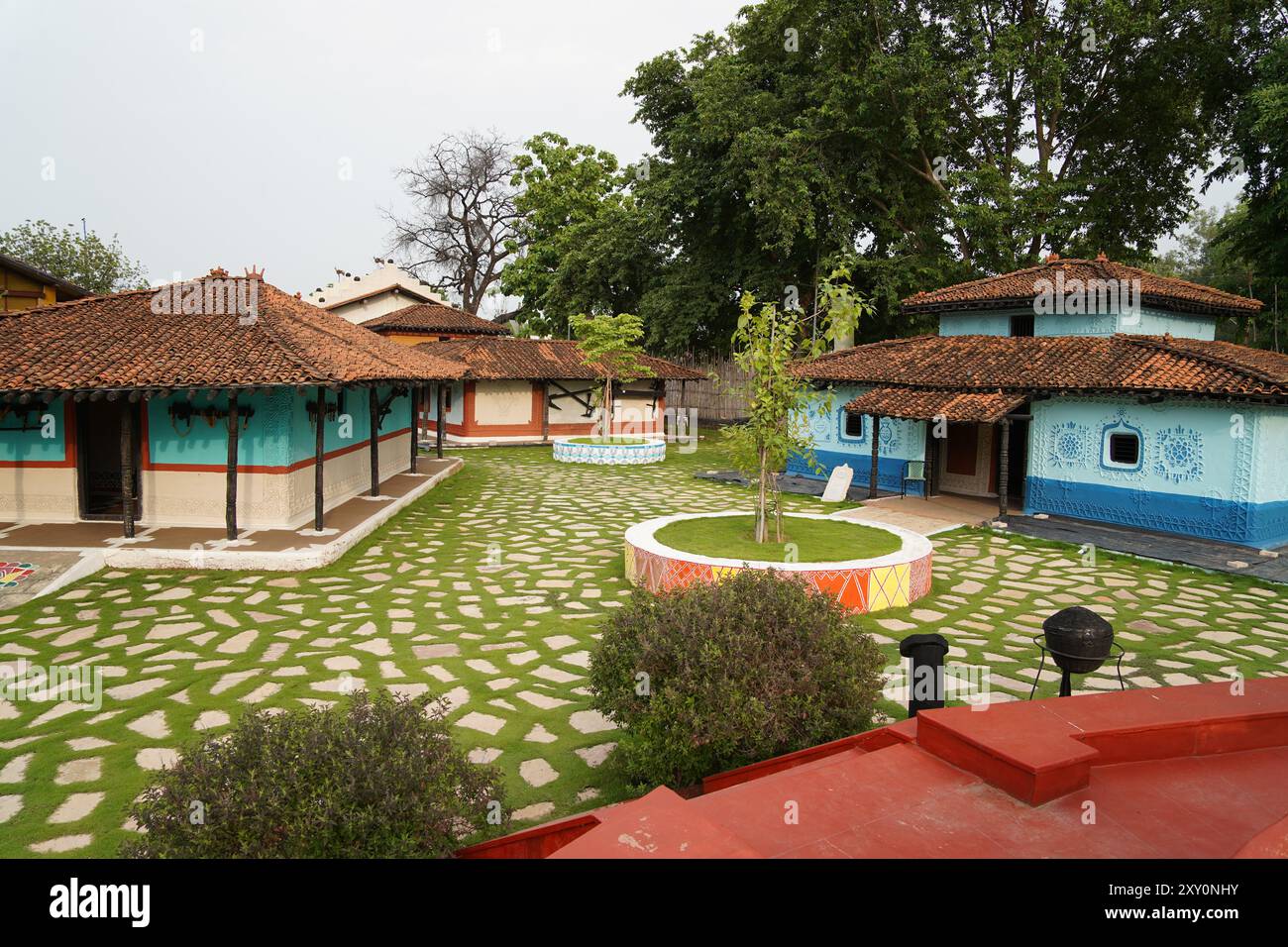 General view of the Cultural Village - AADIVART - State Museum for ...