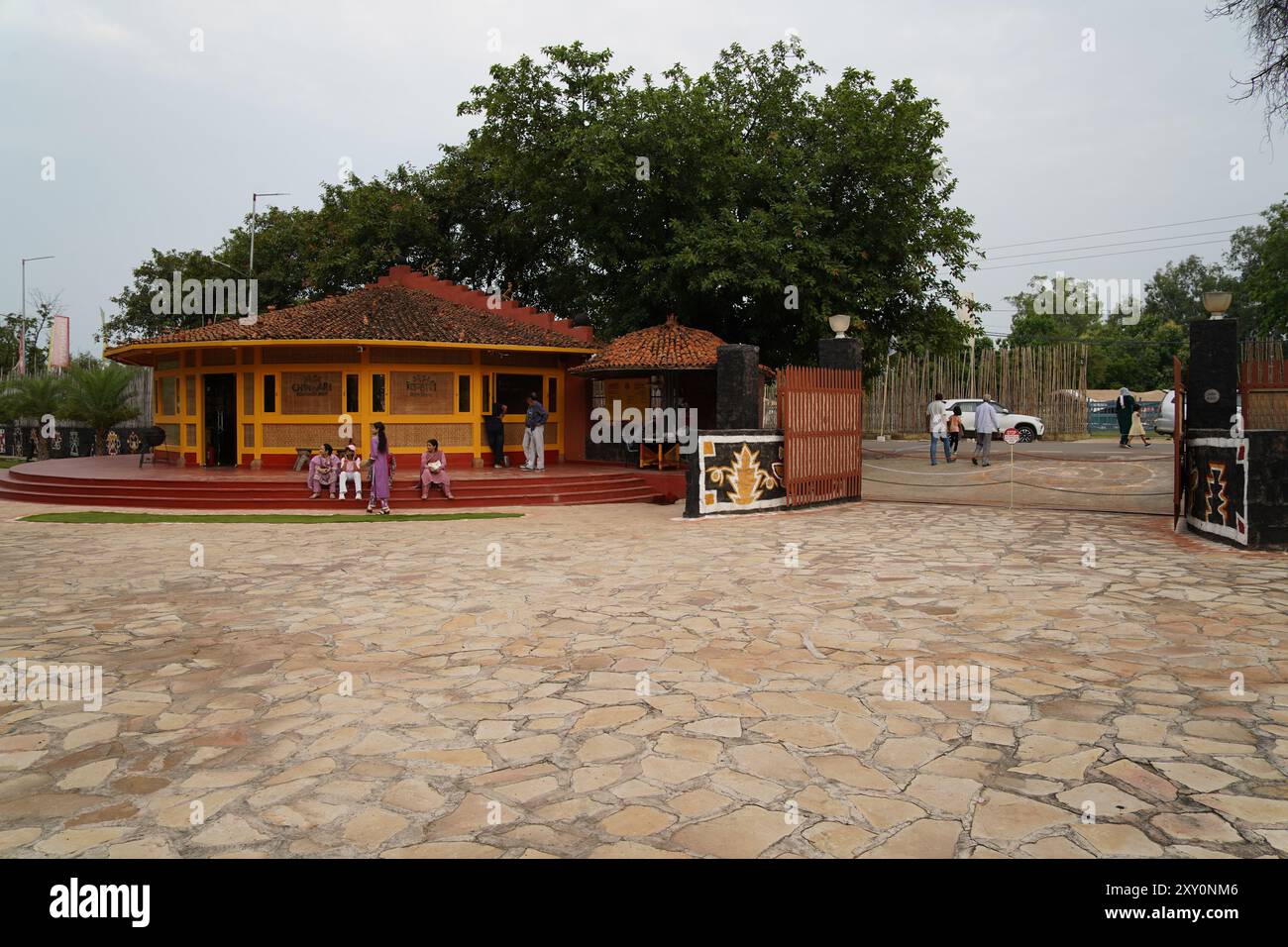 General view of the Cultural Village - AADIVART - State Museum for ...