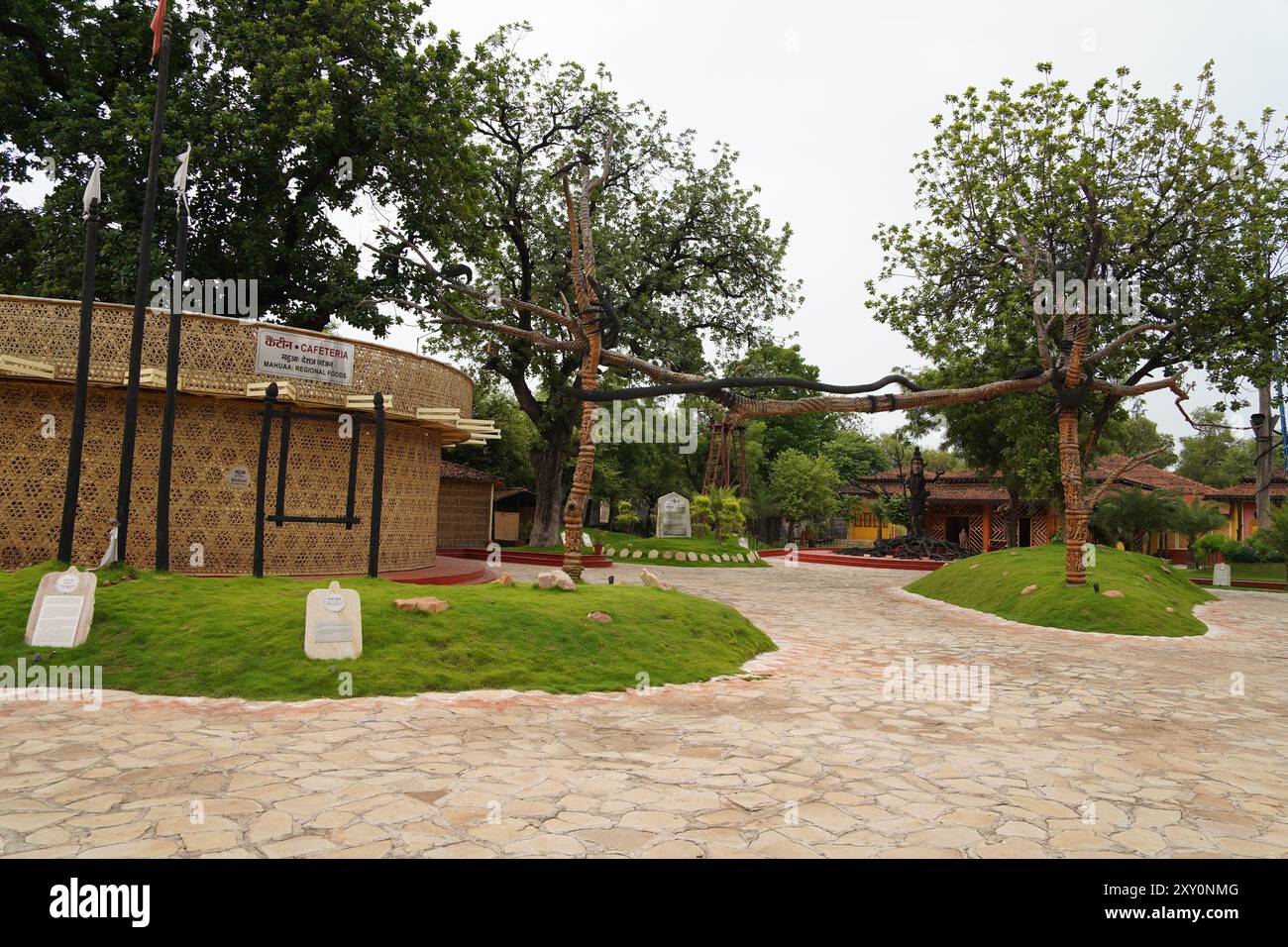 General view of the Cultural Village - AADIVART - State Museum for ...