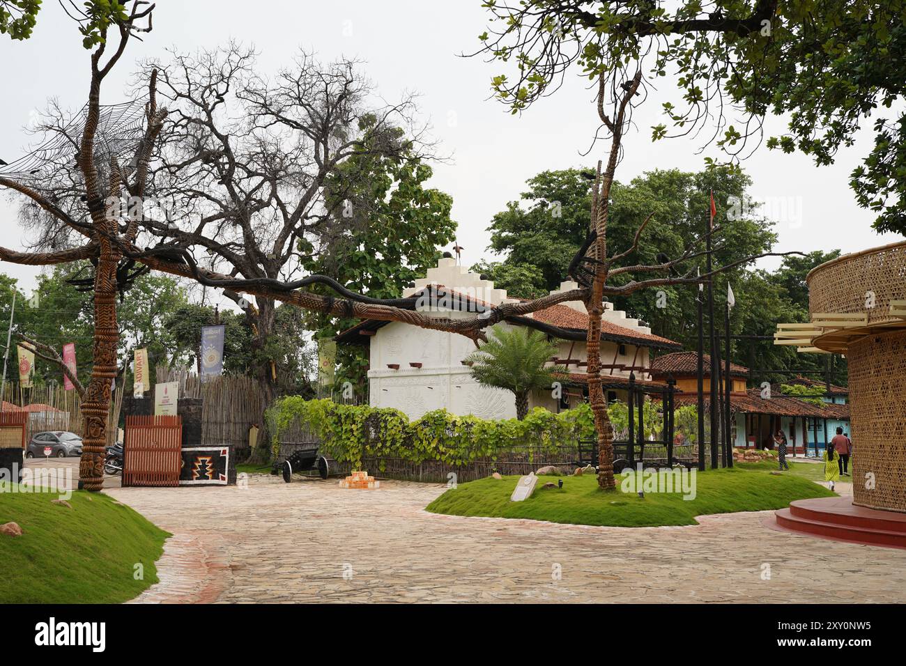 General view of the Cultural Village - AADIVART - State Museum for ...