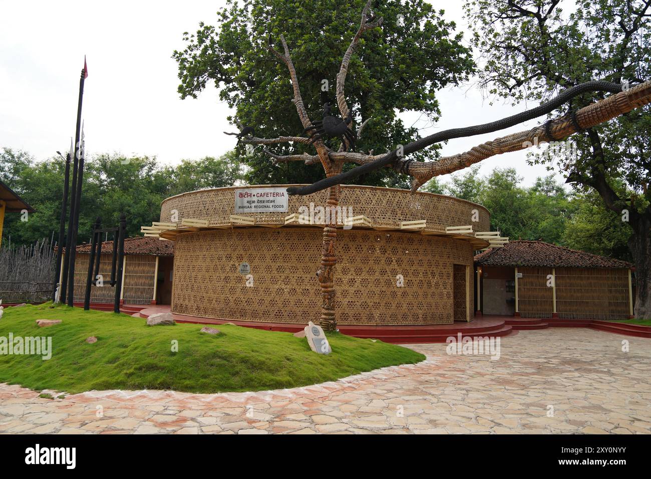 Cafeteria Mahuaa for regional foods. Cultural Village - AADIVART ...