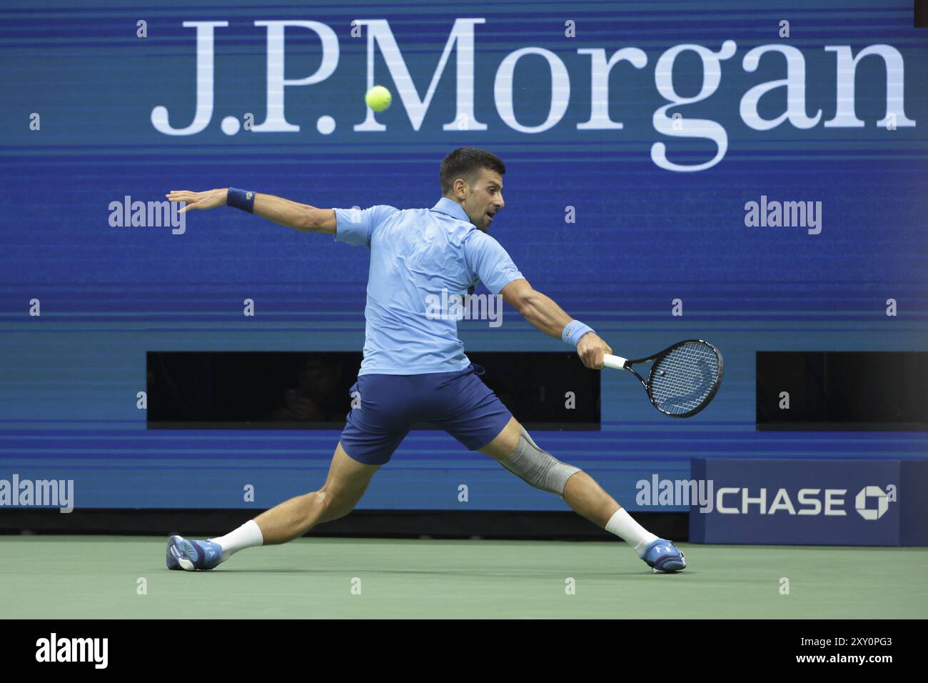Novak Djokovic of Serbia during day 1 of the US Open 2024, Grand Slam ...