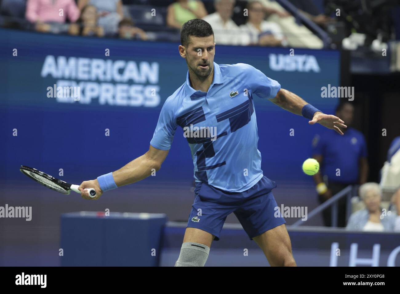 Novak Djokovic of Serbia during day 1 of the US Open 2024, Grand Slam ...