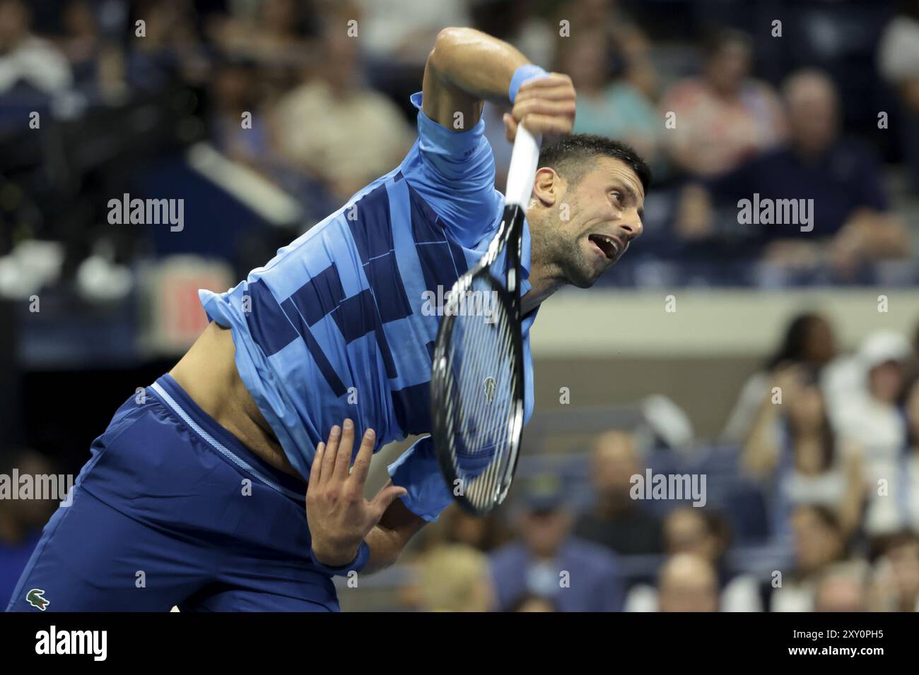 Novak Djokovic of Serbia during day 1 of the US Open 2024, Grand Slam ...