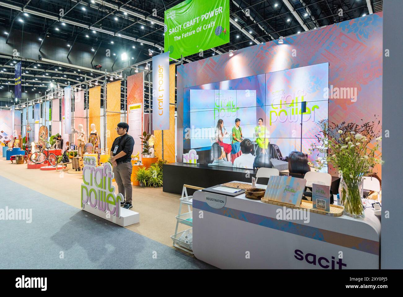 Bangkok, Thailand. 26th Aug, 2024. A general view of the SACIT (The ...