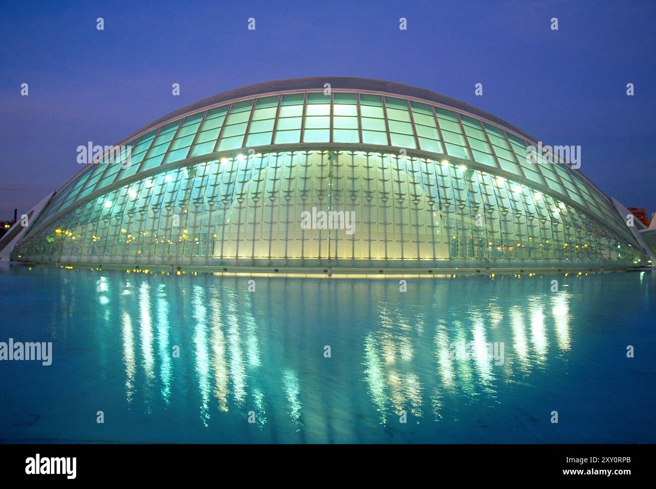 Santiago calatrava valencia arquitectura hi-res stock photography and ...