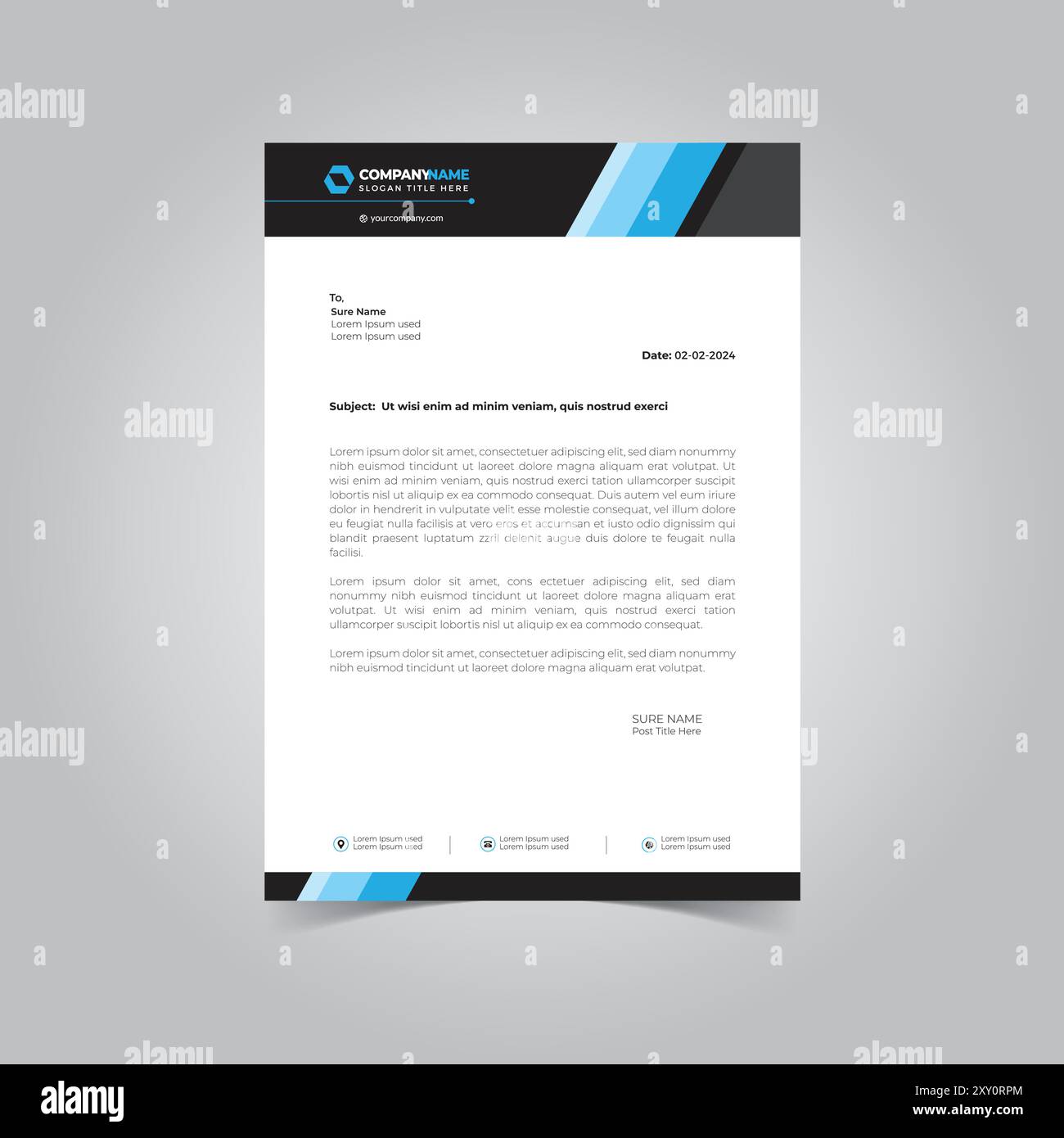 Letterhead stamp hi-res stock photography and images - Alamy