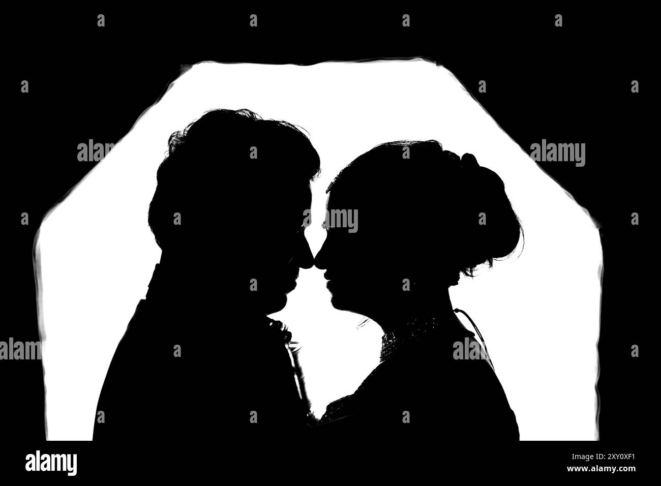 wedding eventcouple potrait Stock Photo - Alamy