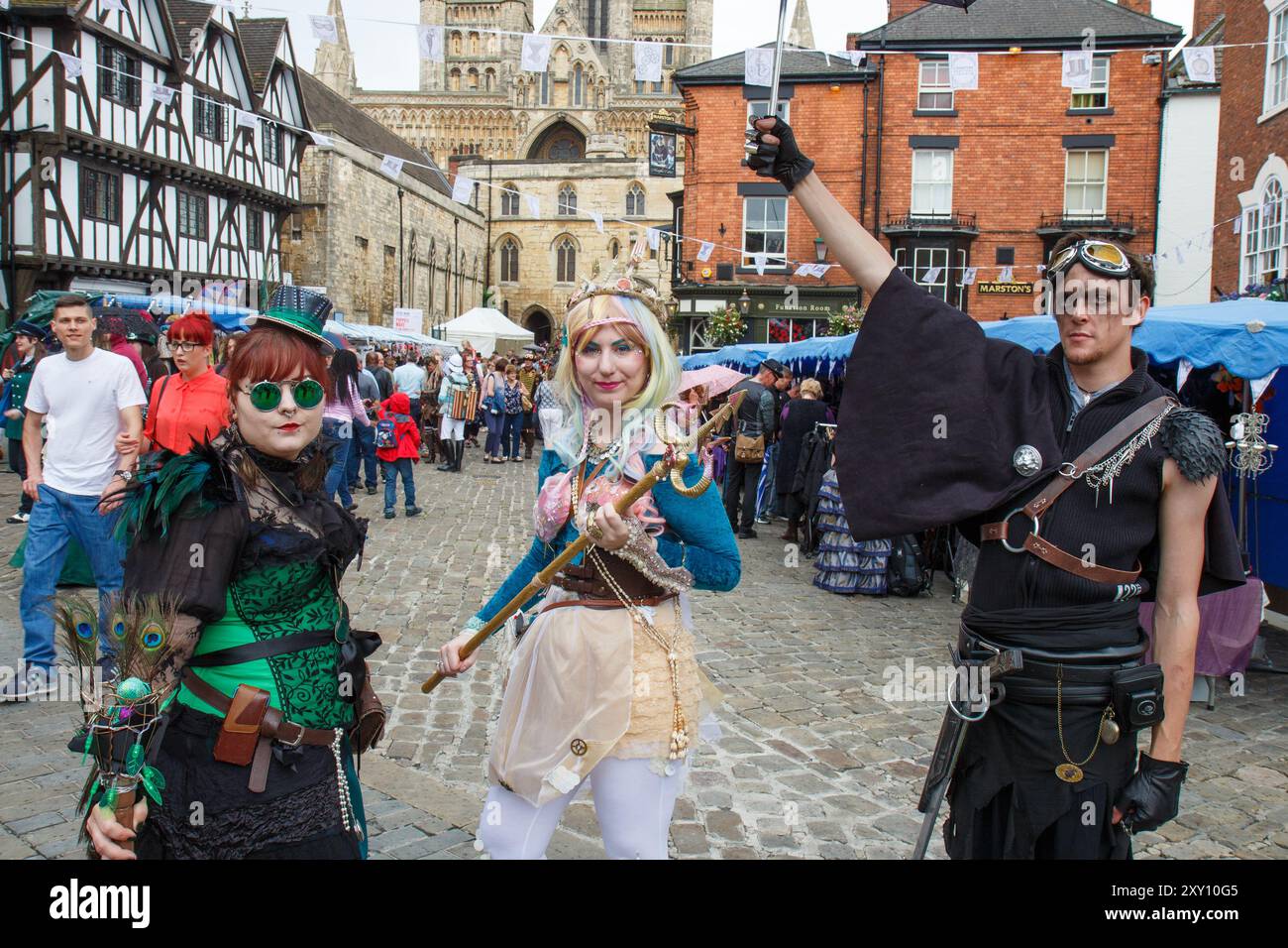 Lincoln Steampunk festival Stock Photo - Alamy