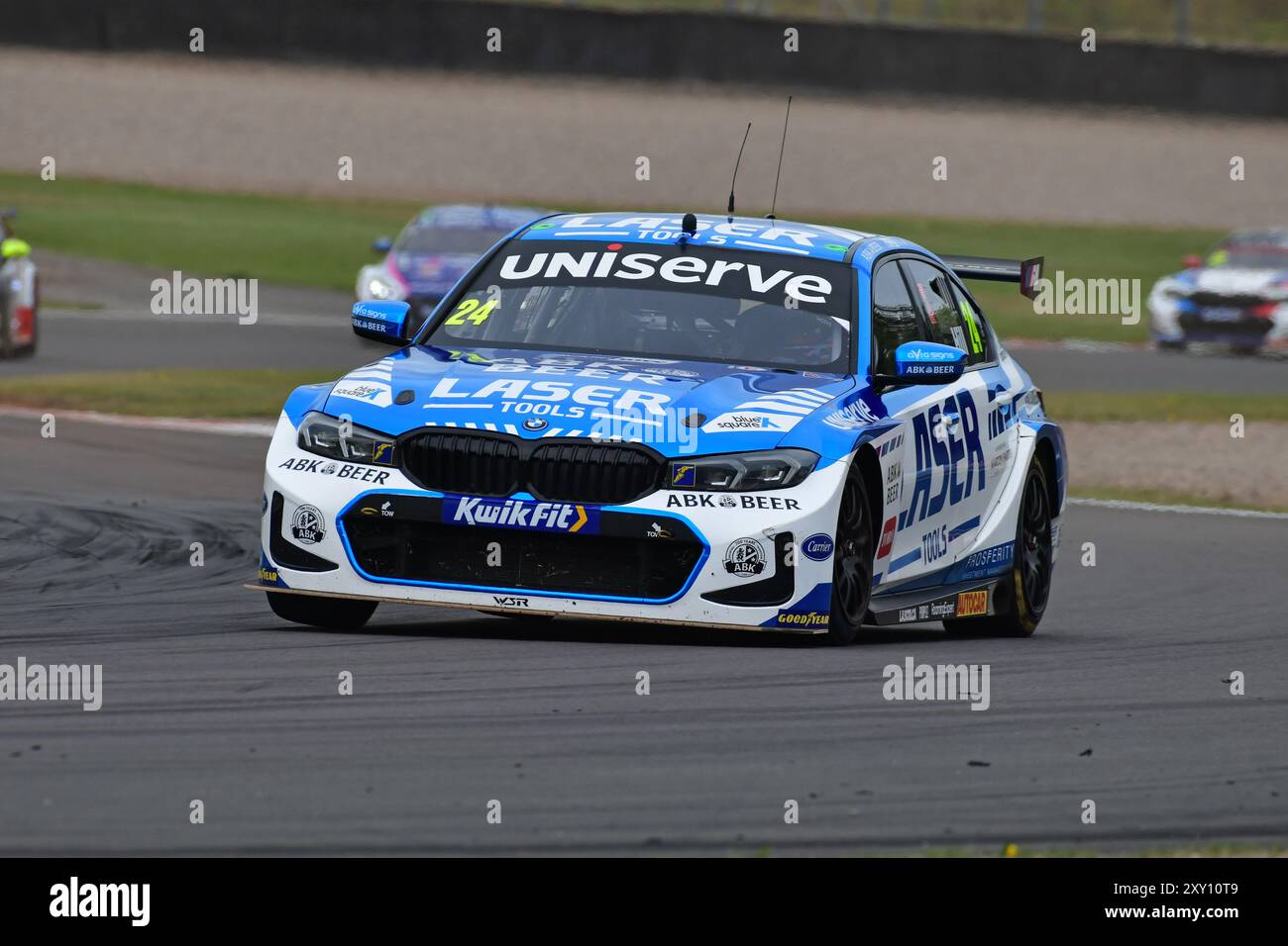 Jake Hill, BMW 330e M Sport, Laser Tools Racing with MB Motorsport, Round 22, BTCC, British ...