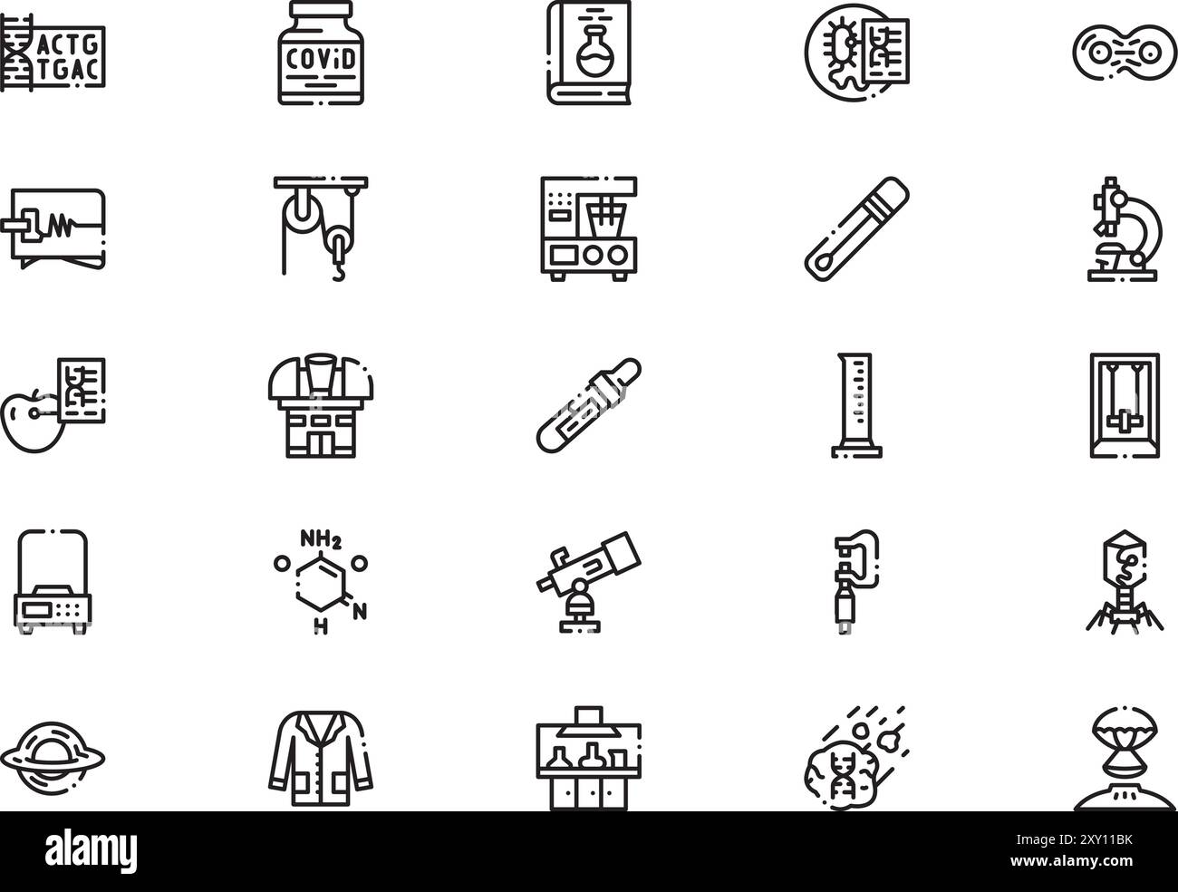 Particle counter Stock Vector Images - Alamy