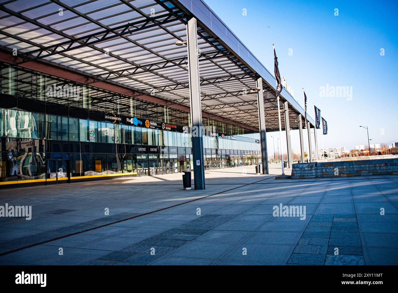 Malmo Arena building at Hyllie station in Malmo, Sweden Stock Photo - Alamy