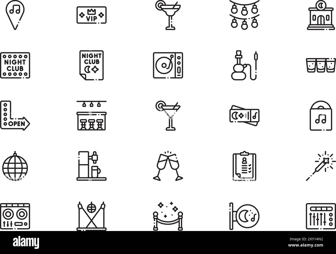 Club shots Stock Vector Images - Alamy