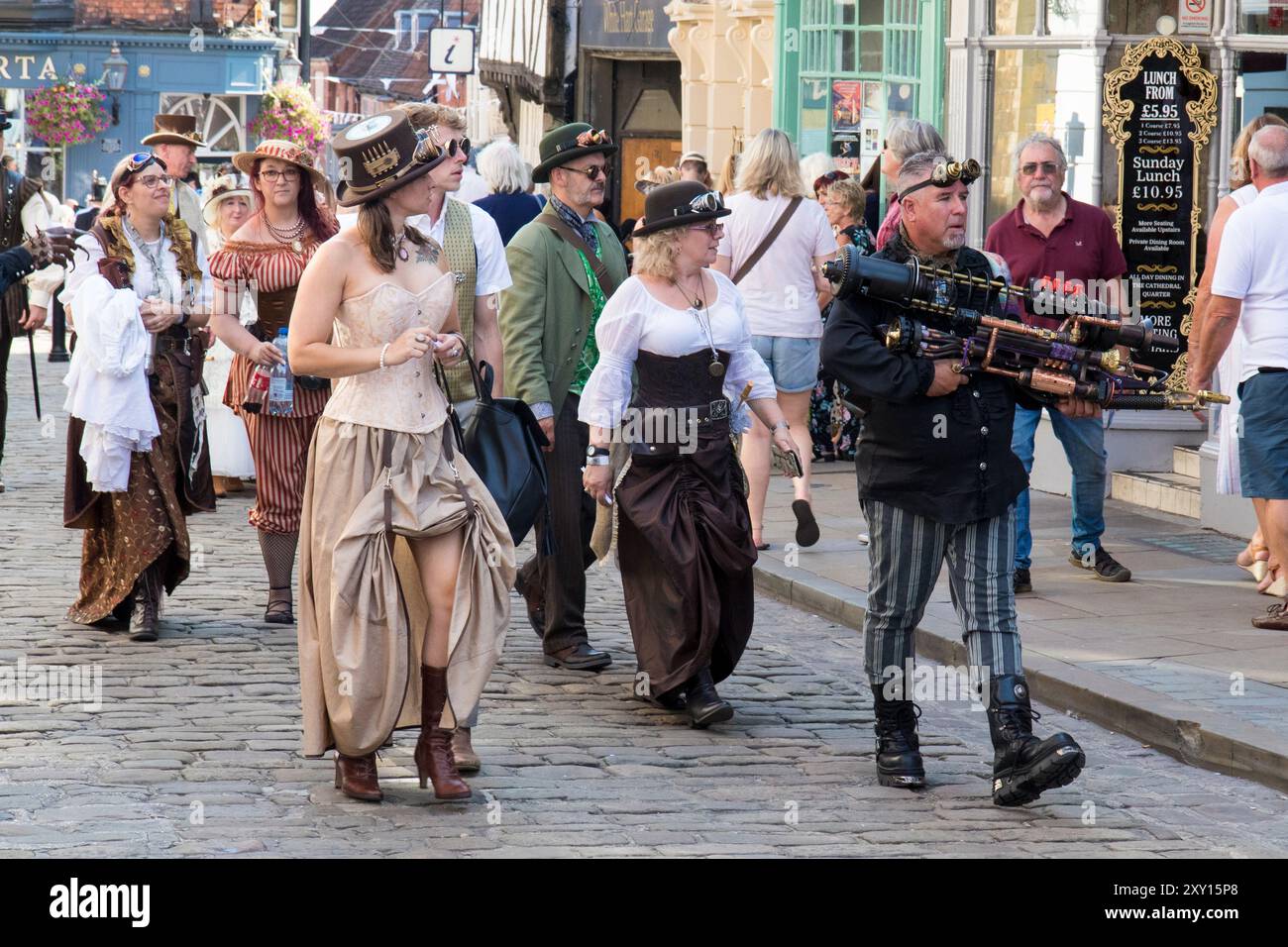 Lincoln Steampunk festival Stock Photo - Alamy