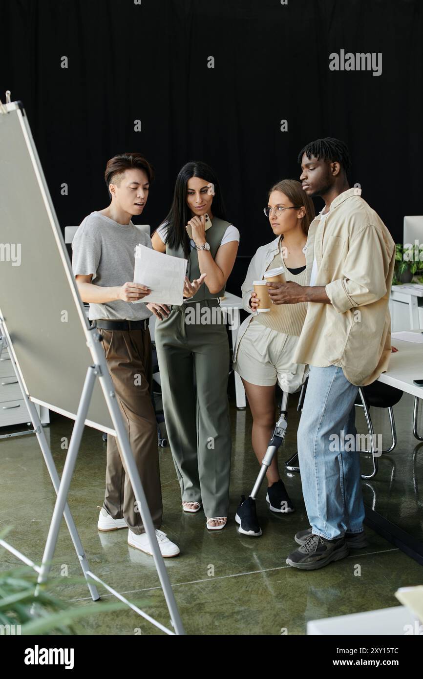 Team young professionals standing hi-res stock photography and images ...