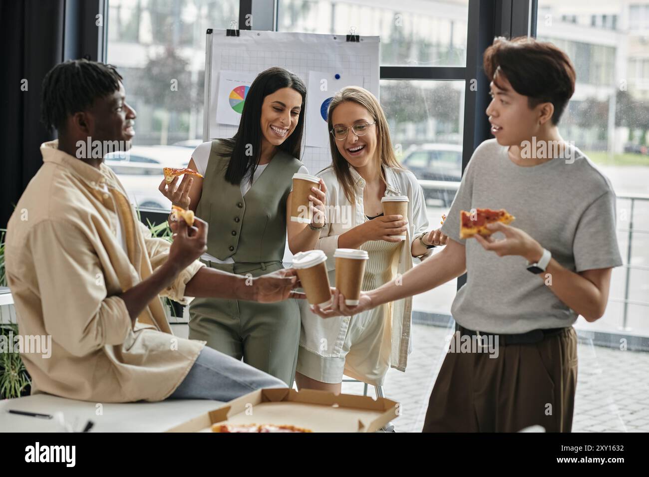 Office meeting snack table hi-res stock photography and images - Alamy
