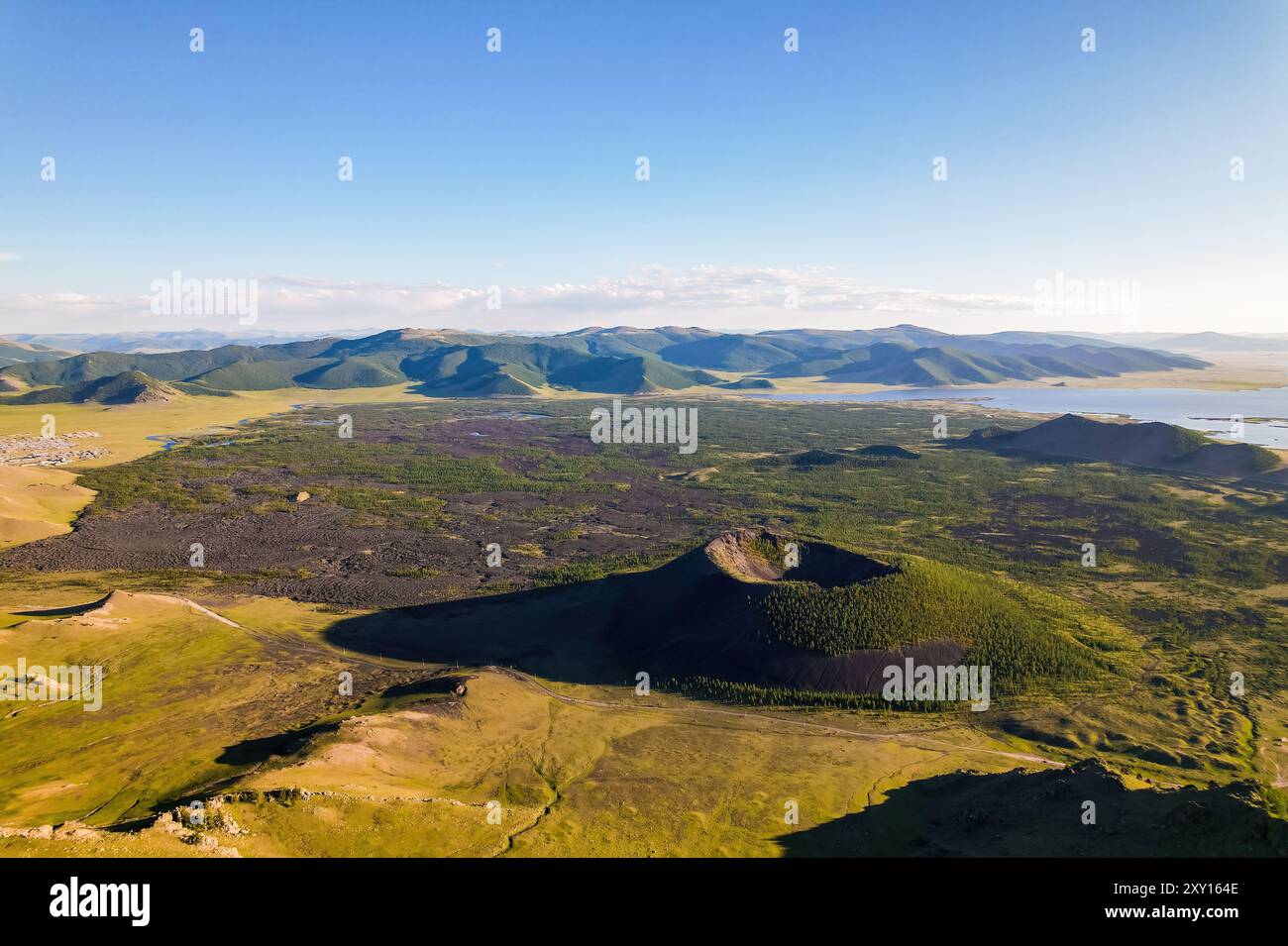 Khorgo volcano hi-res stock photography and images - Alamy