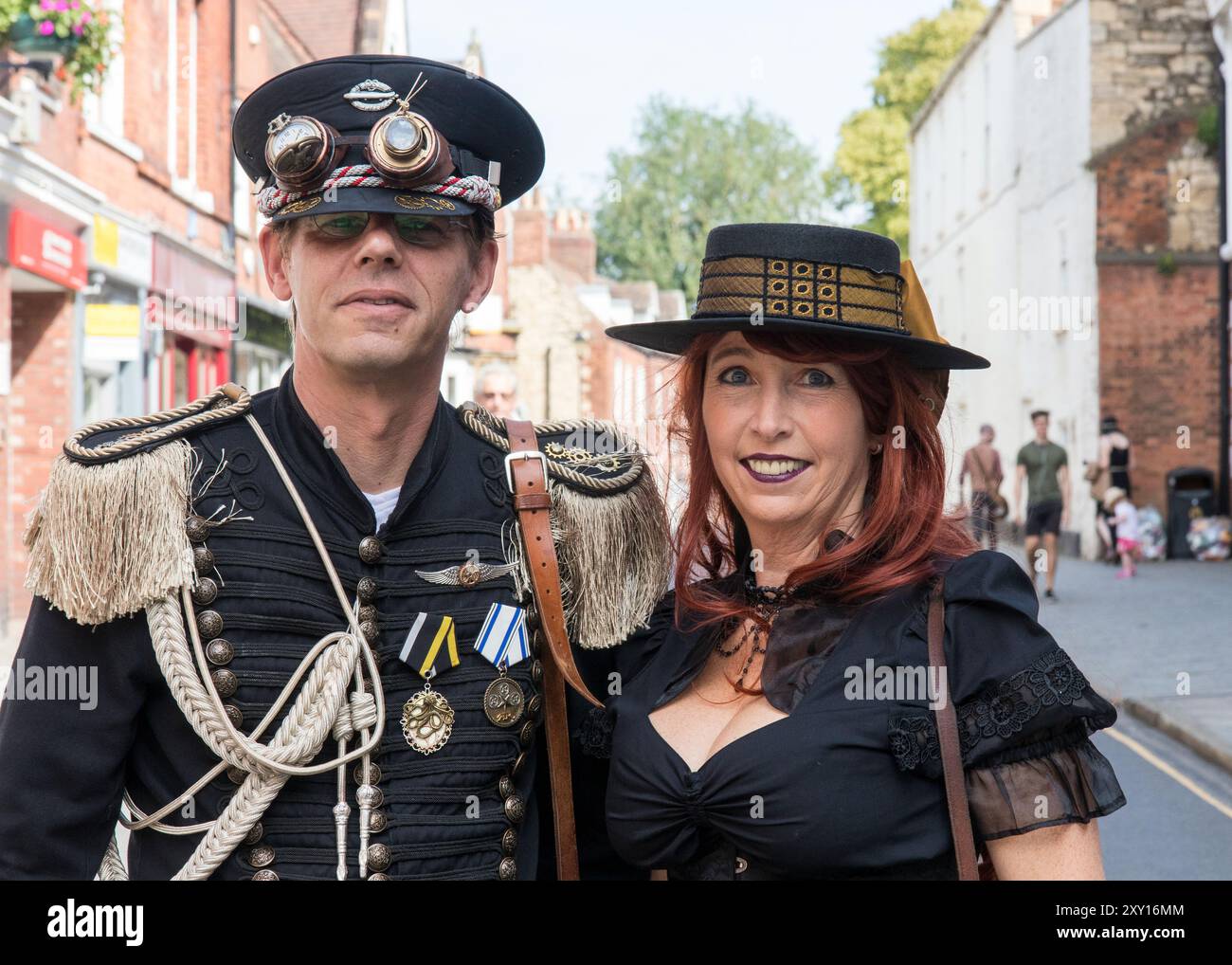 Lincoln Steampunk festival Stock Photo - Alamy